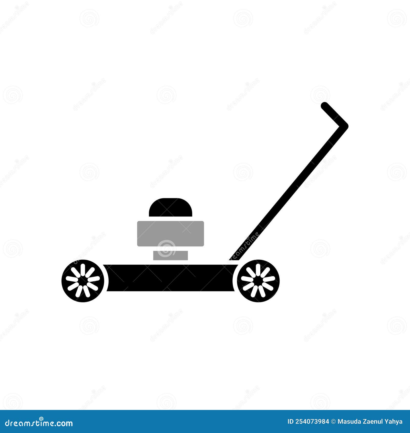 Illustration Vector Graphic of Grass Cutter Icon Stock Vector ...