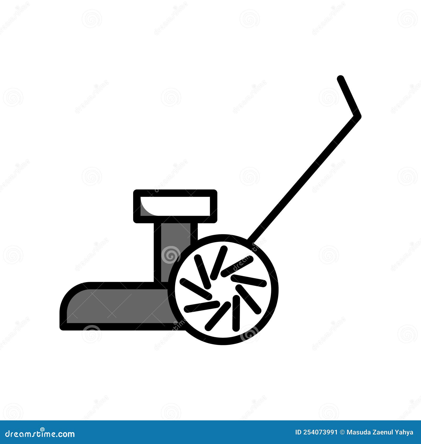 Illustration Vector Graphic of Grass Cutter Icon Stock Vector ...