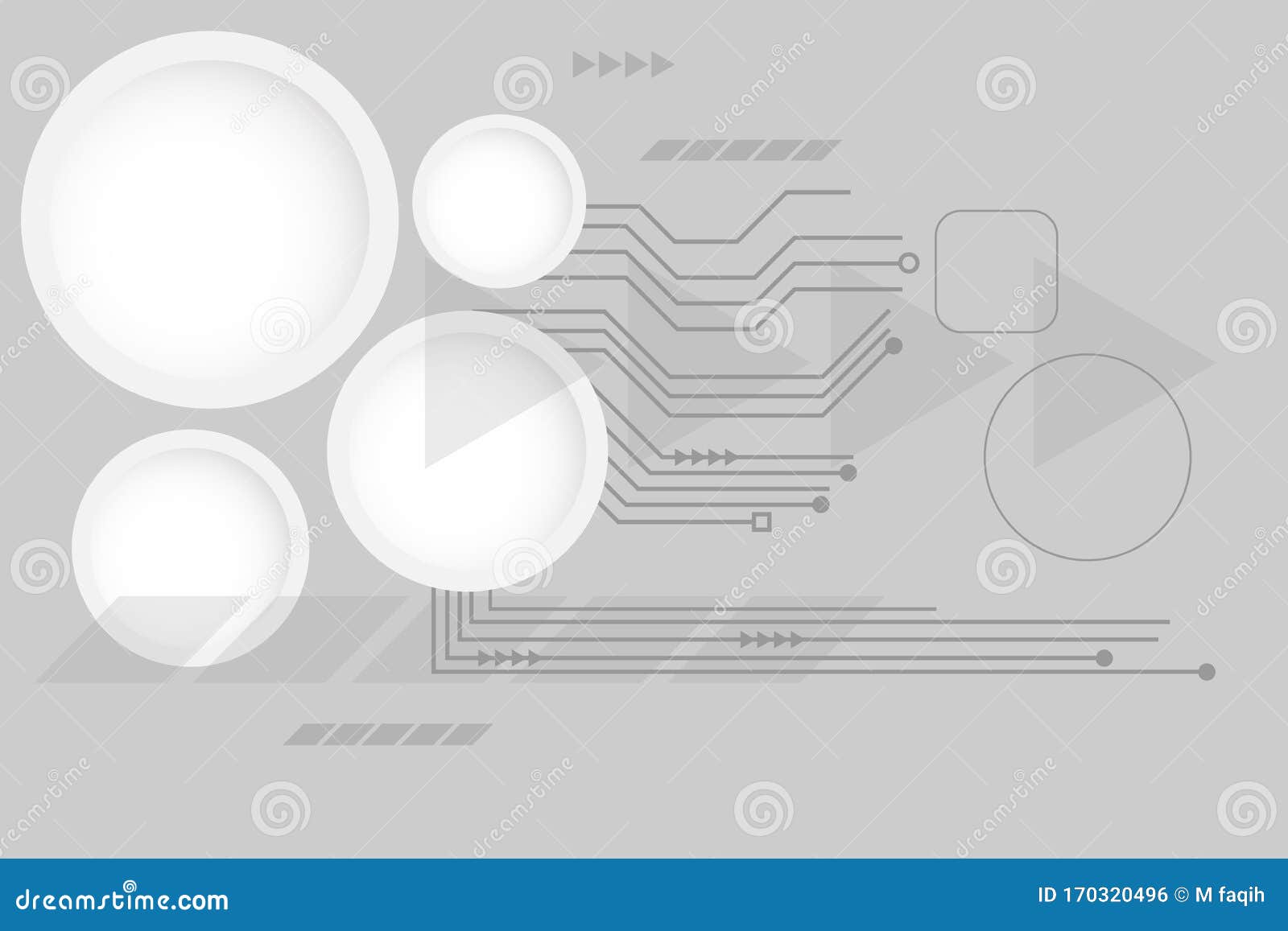 Illustration Vector Graphic of Grey White Background Technology ...