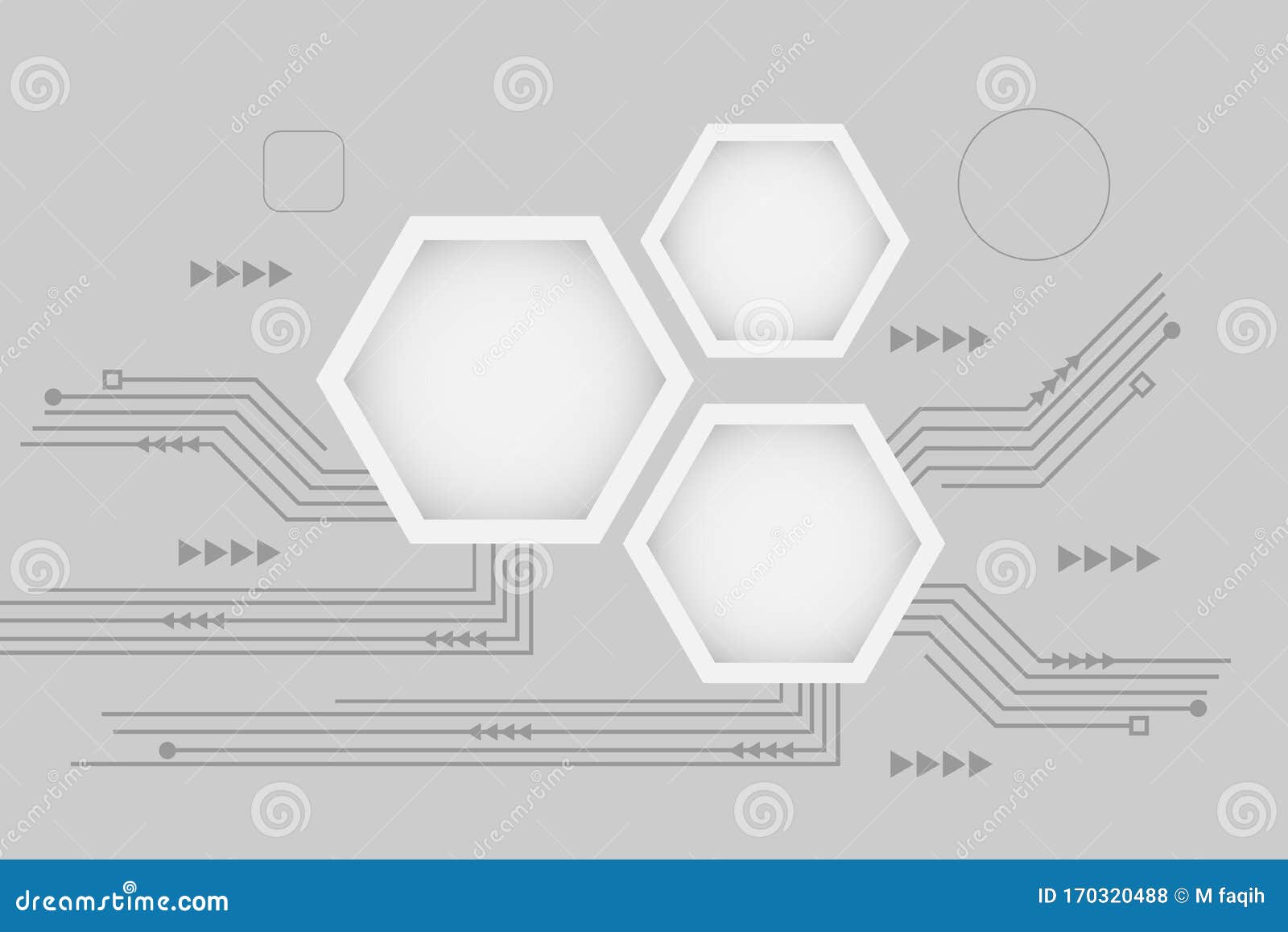 Illustration Vector Graphic of Grey White Background Technology ...