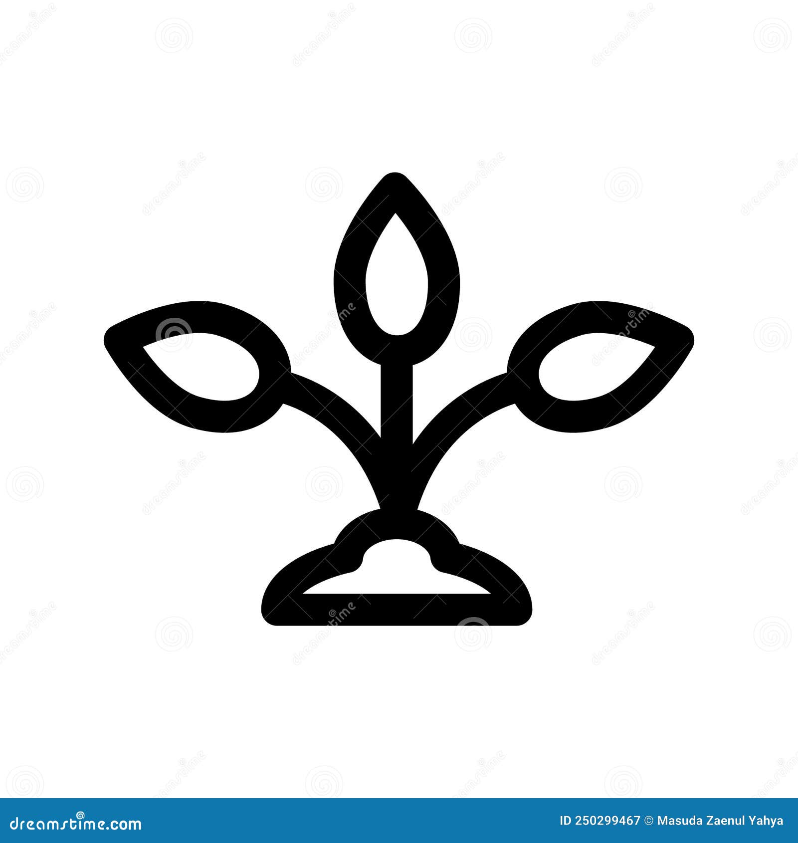 Grow icon template stock vector. Illustration of element - 250299467