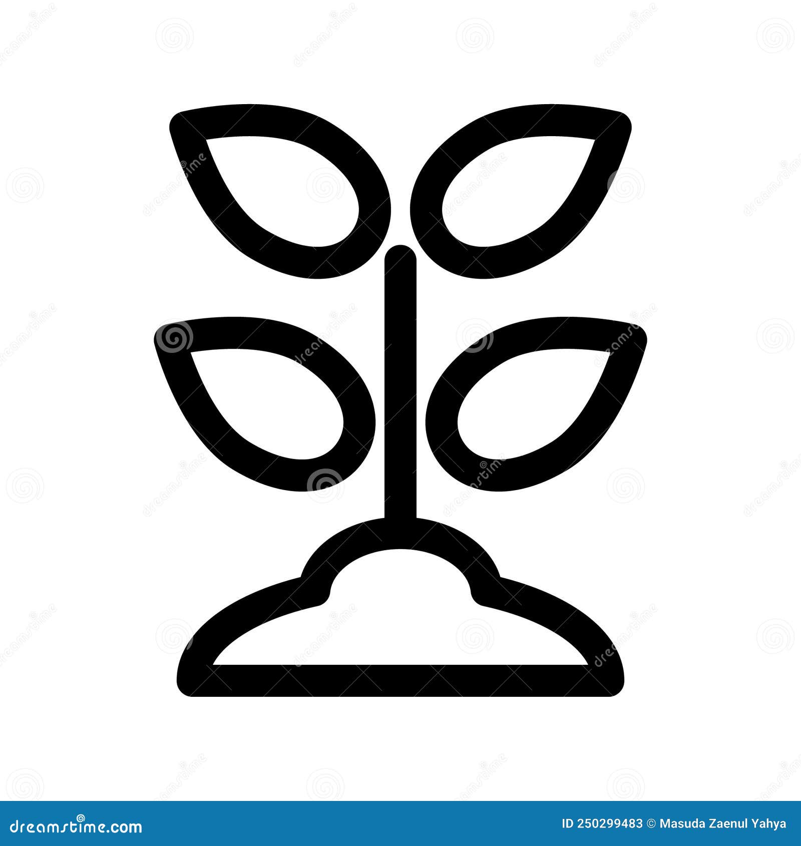 Grow icon template stock vector. Illustration of company - 250299483