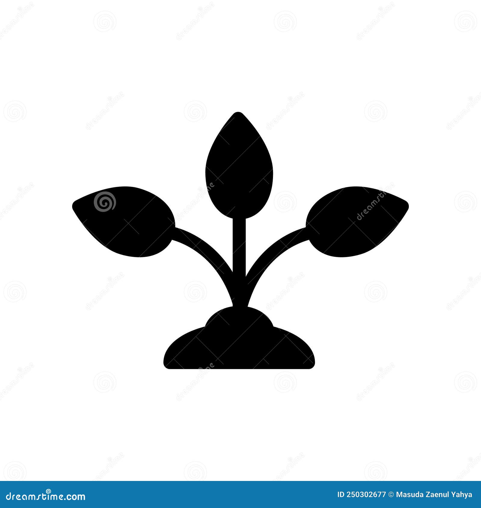 Grow icon template stock vector. Illustration of environmental - 250302677