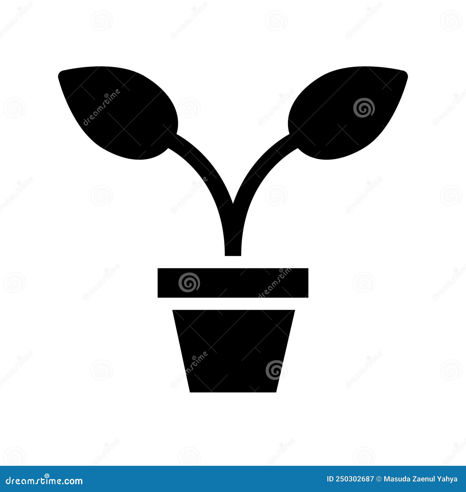 Grow icon template stock vector. Illustration of icon - 250302687