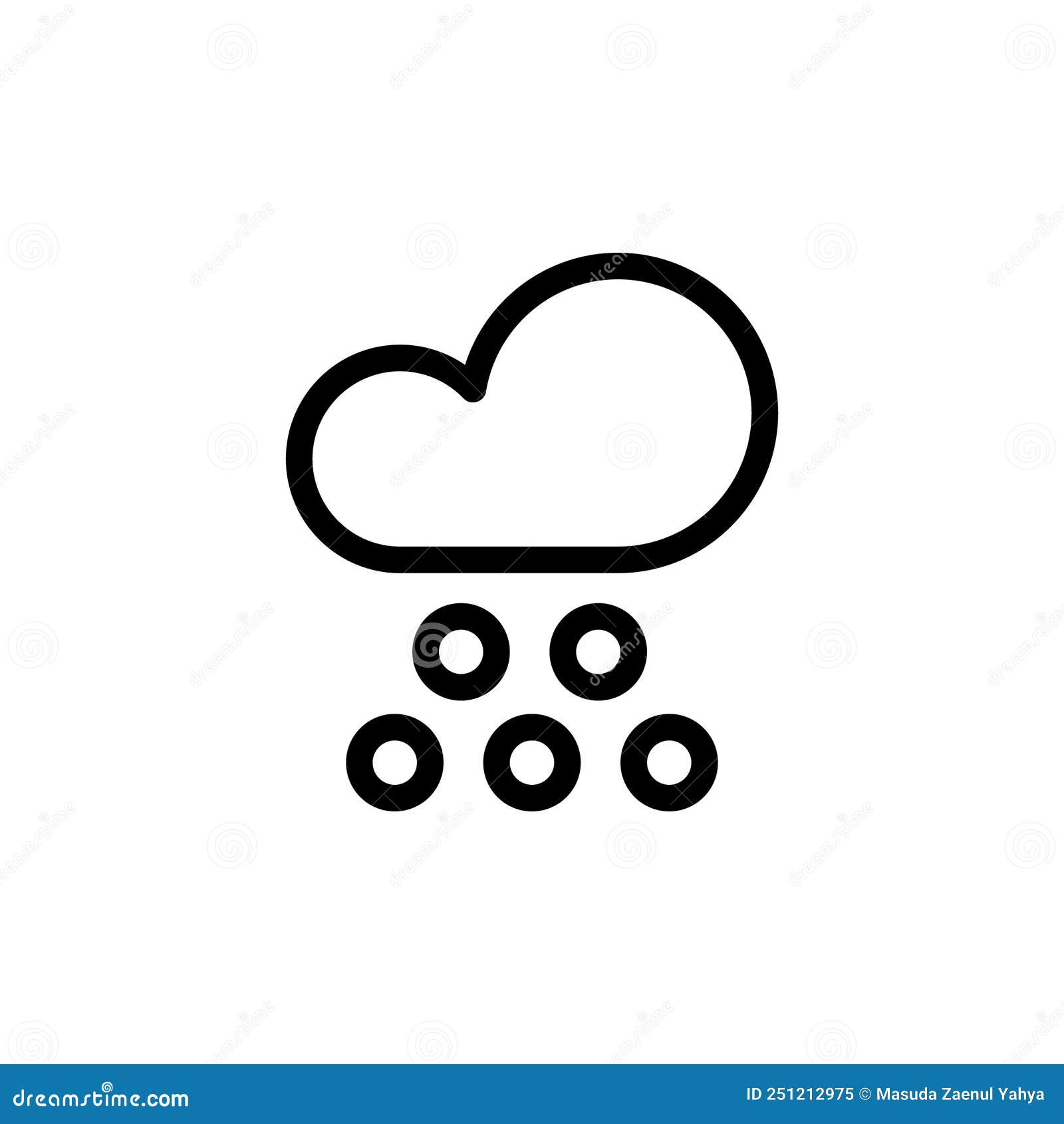 Illustration Vector Graphic of Hail Icon Stock Vector - Illustration of ...