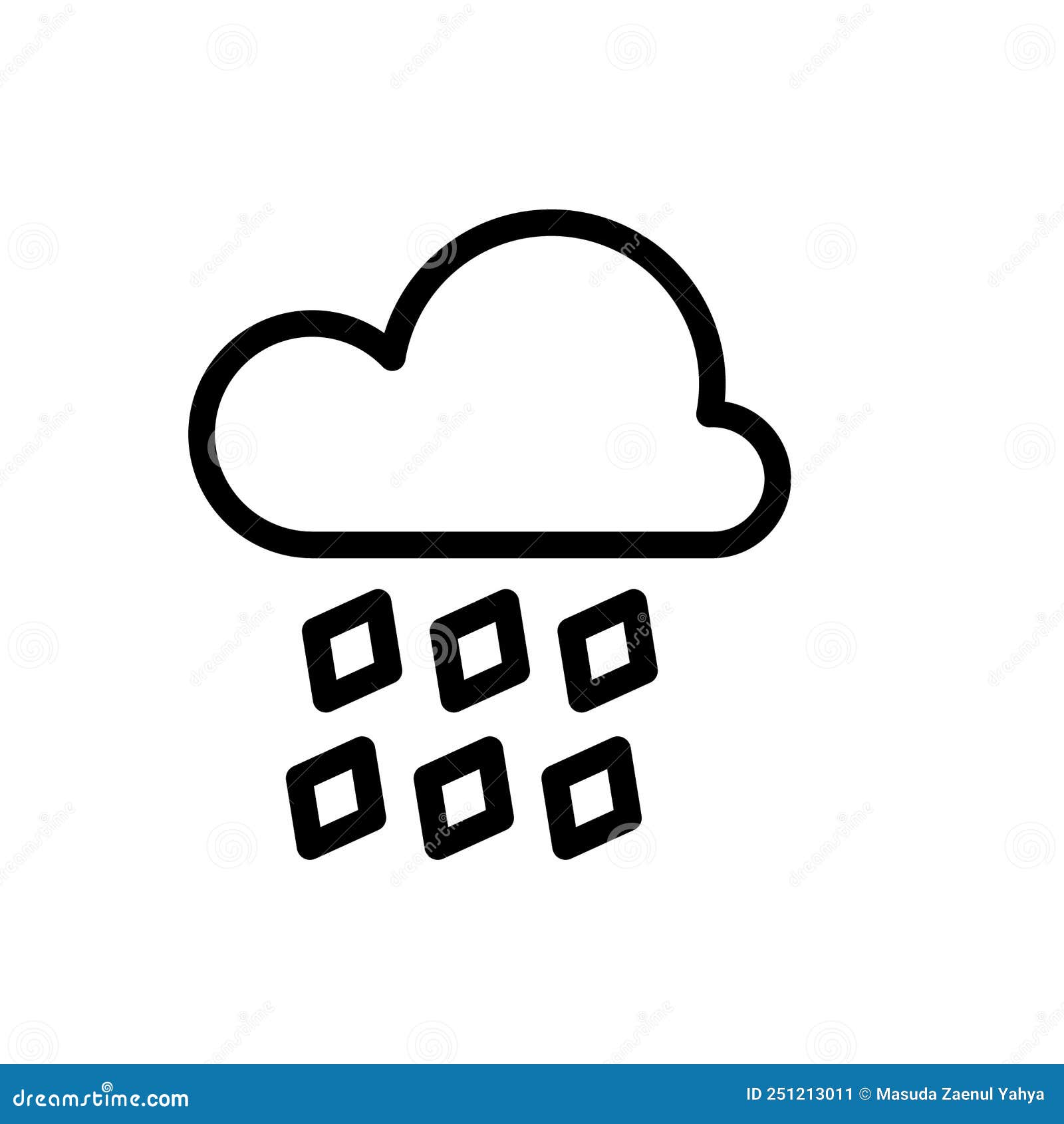 Illustration Vector Graphic of Hail Icon Stock Vector - Illustration of ...