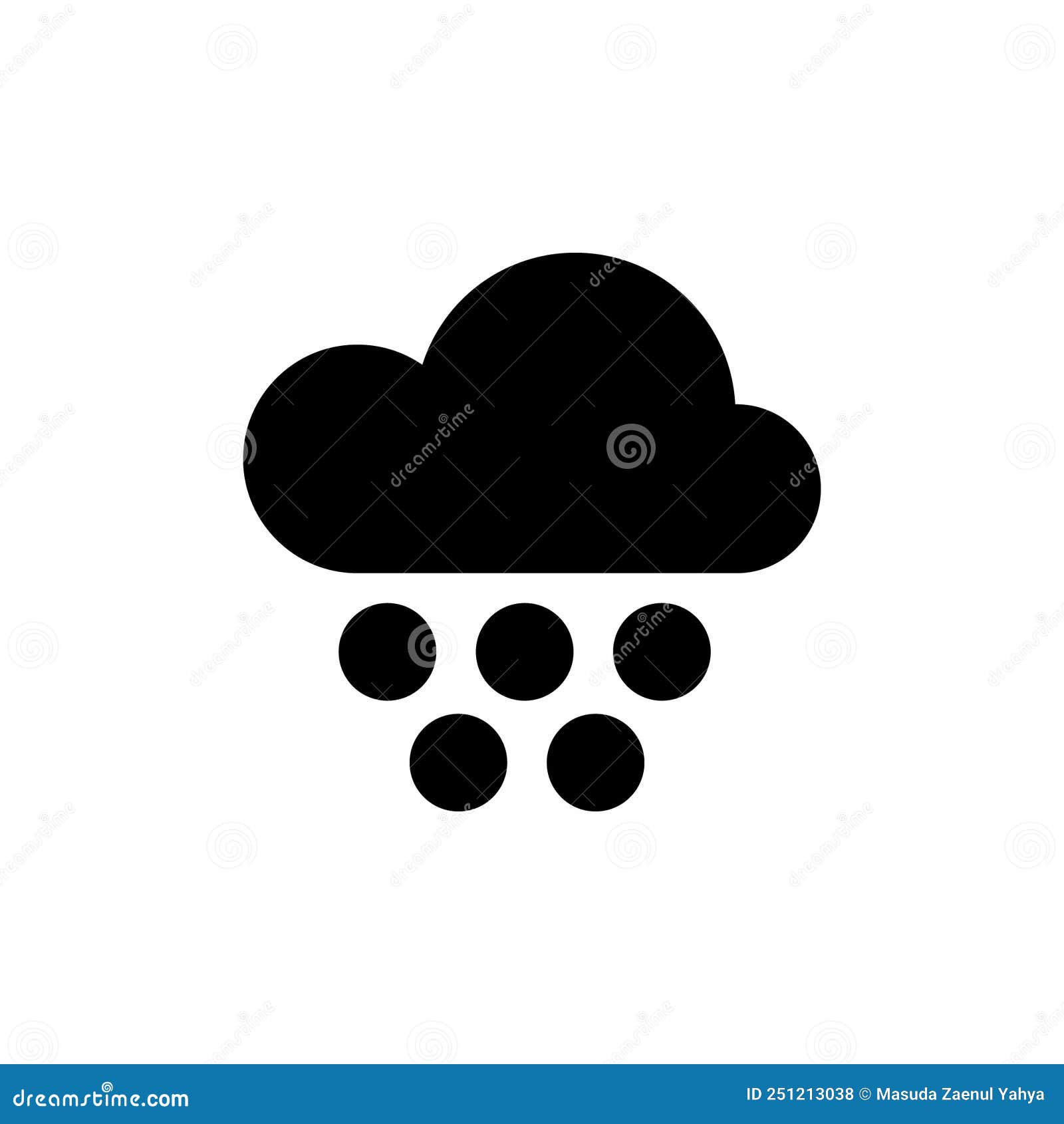 Illustration Vector Graphic of Hail Icon Stock Vector - Illustration of ...