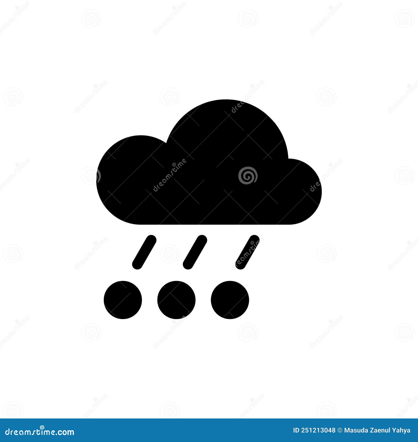 Illustration Vector Graphic of Hail Icon Stock Vector - Illustration of ...