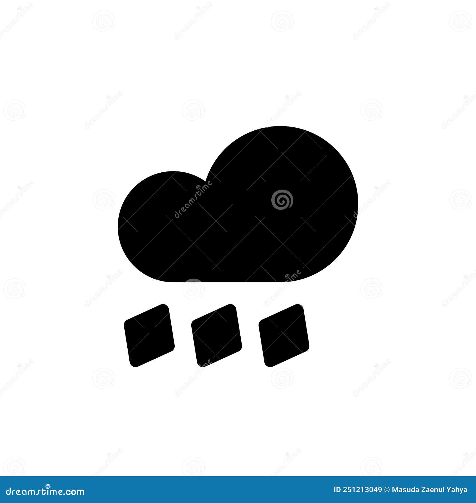 Illustration Vector Graphic of Hail Icon Stock Vector - Illustration of ...