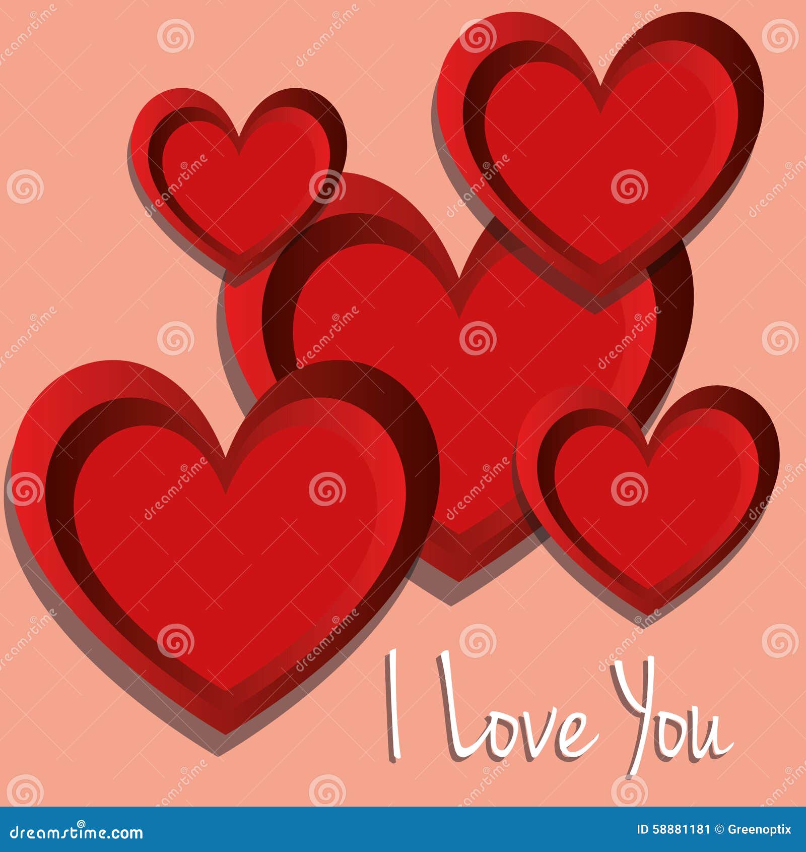 Illustration Vector Graphic Hearts, Love and Romantic Stock Vector ...