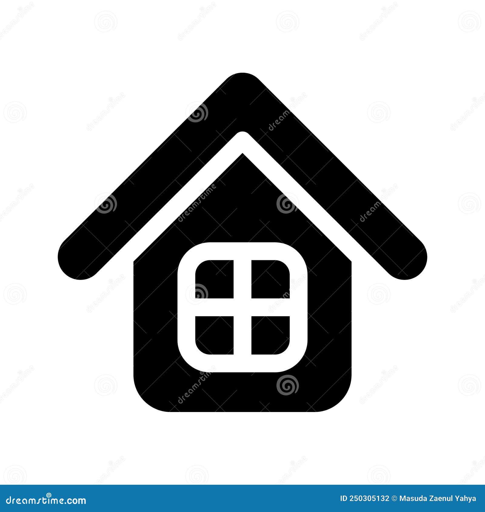 Home icon template stock vector. Illustration of background - 250305132
