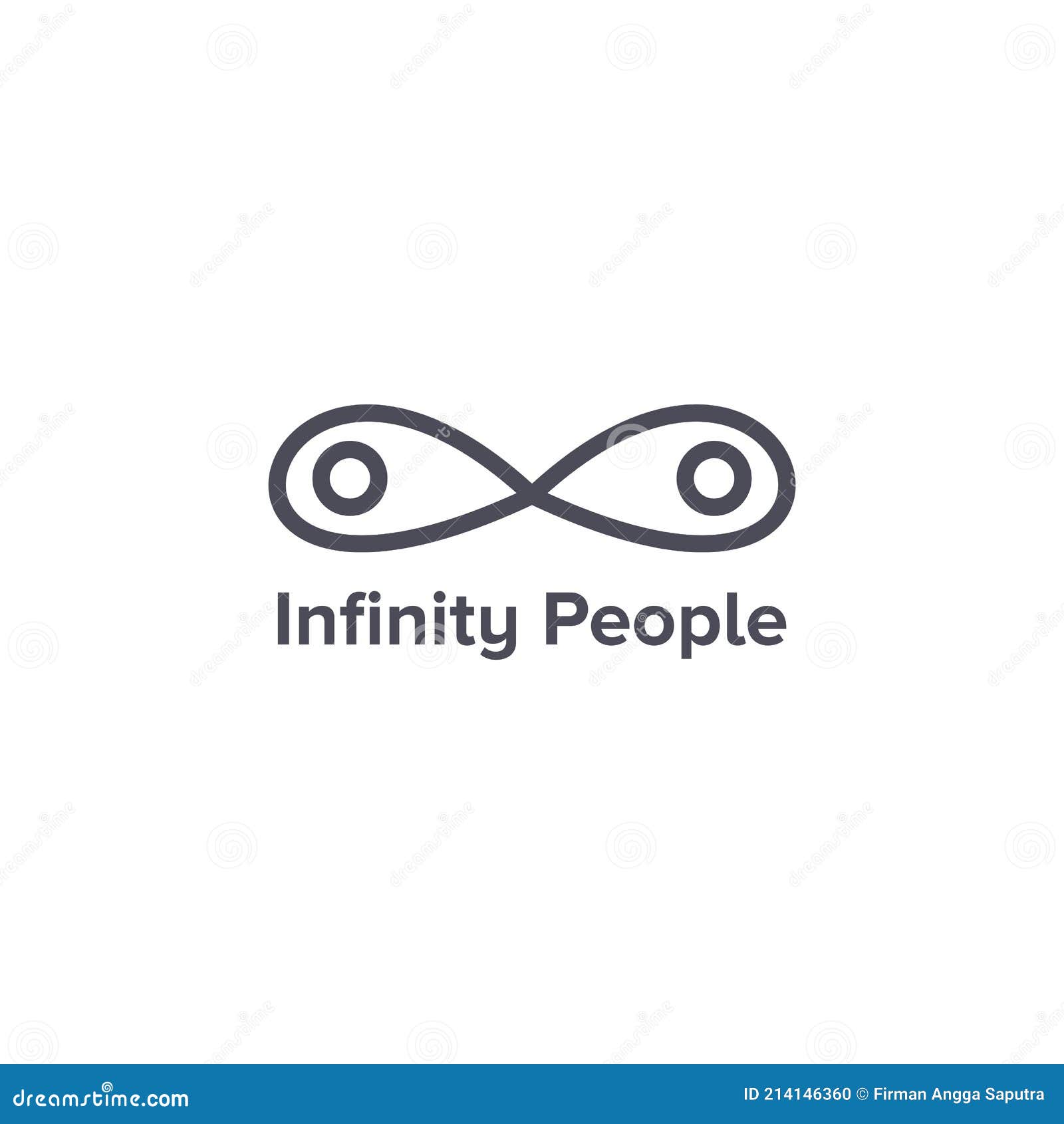Illustration Vector Graphic of Infinity People Logo Stock Vector ...