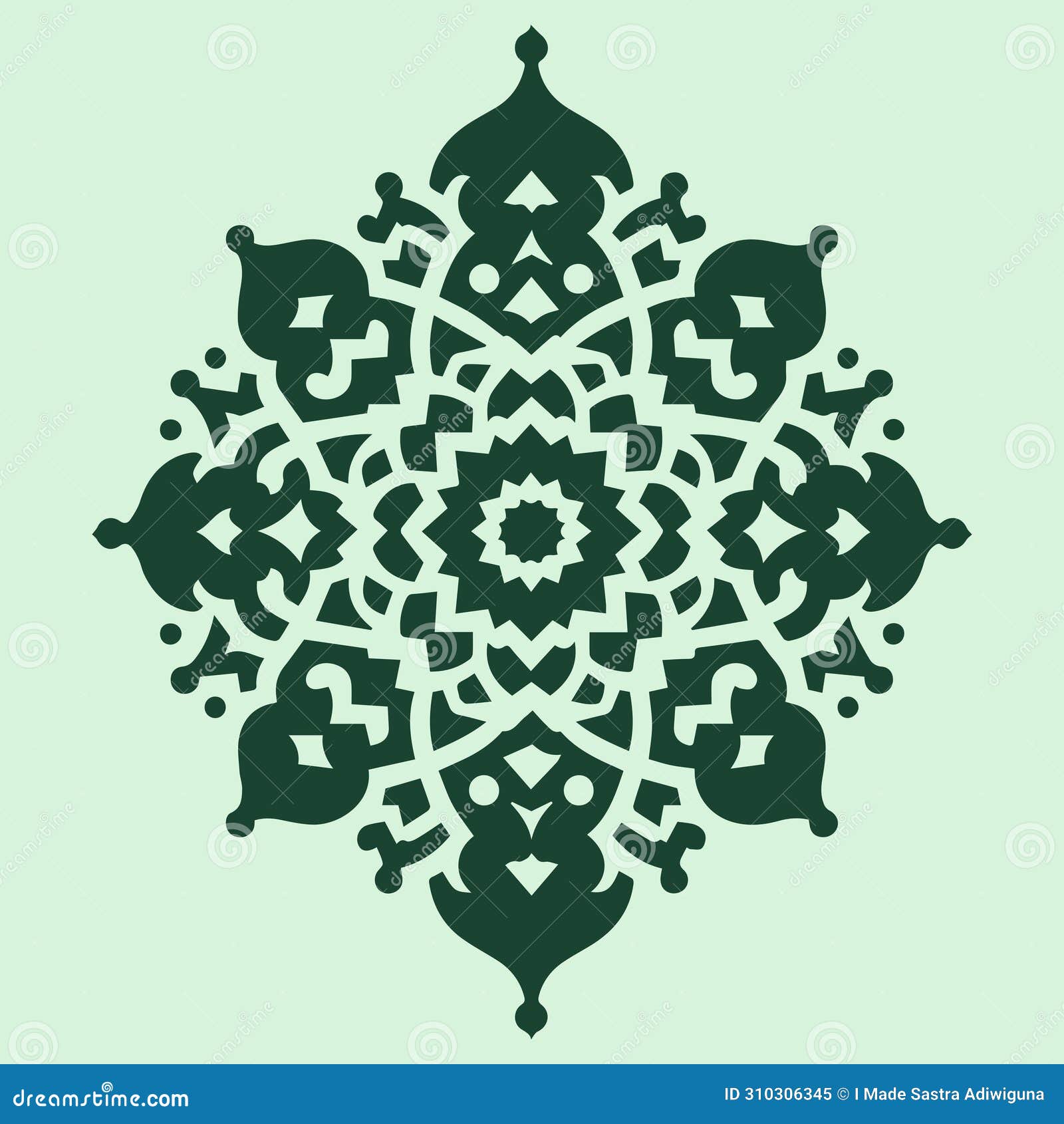 Illustration Vector Graphic of Islamic Pattern Design. Perfect for a ...