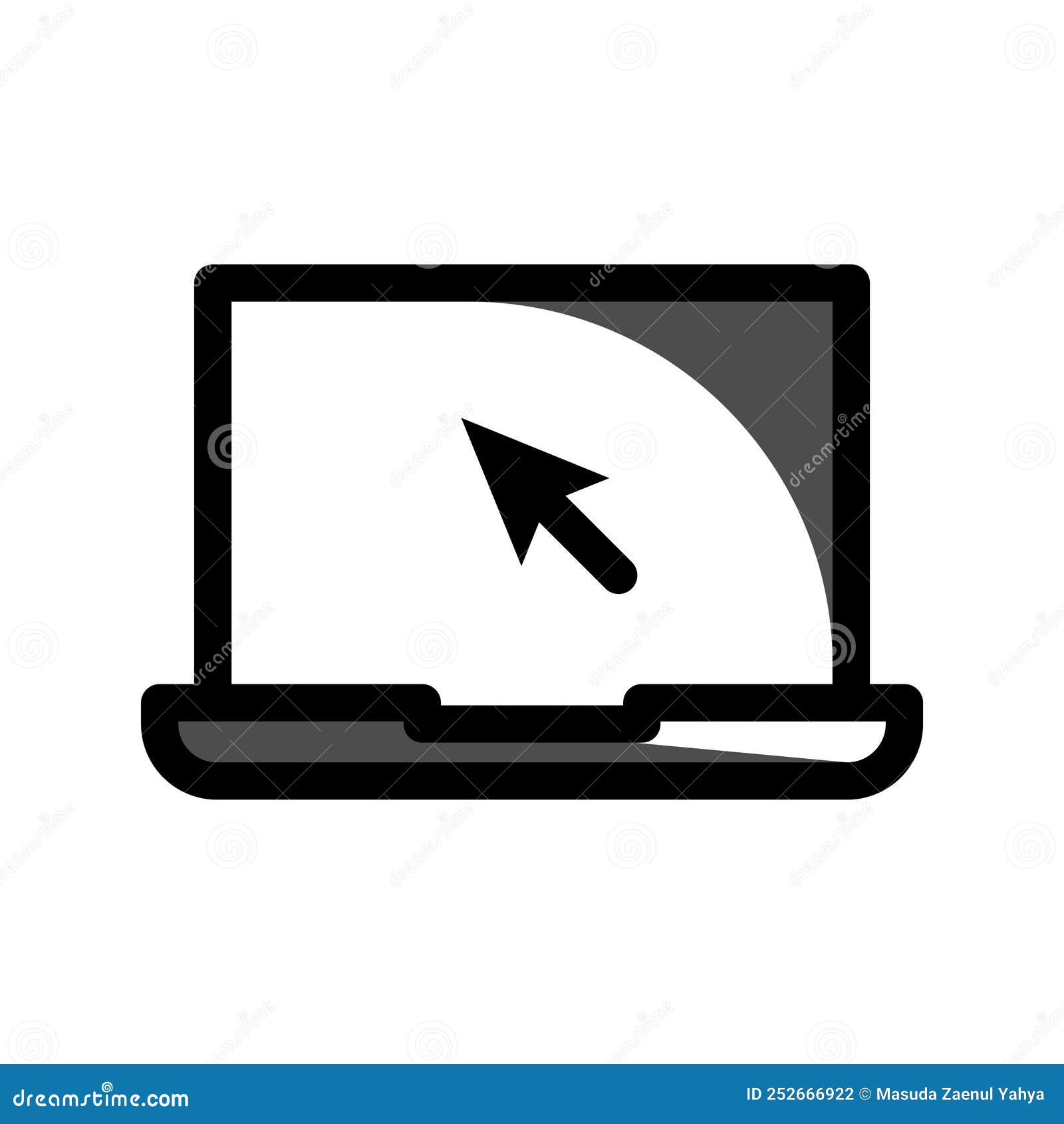 Illustration Vector Graphic of Laptop Icon Stock Vector - Illustration ...