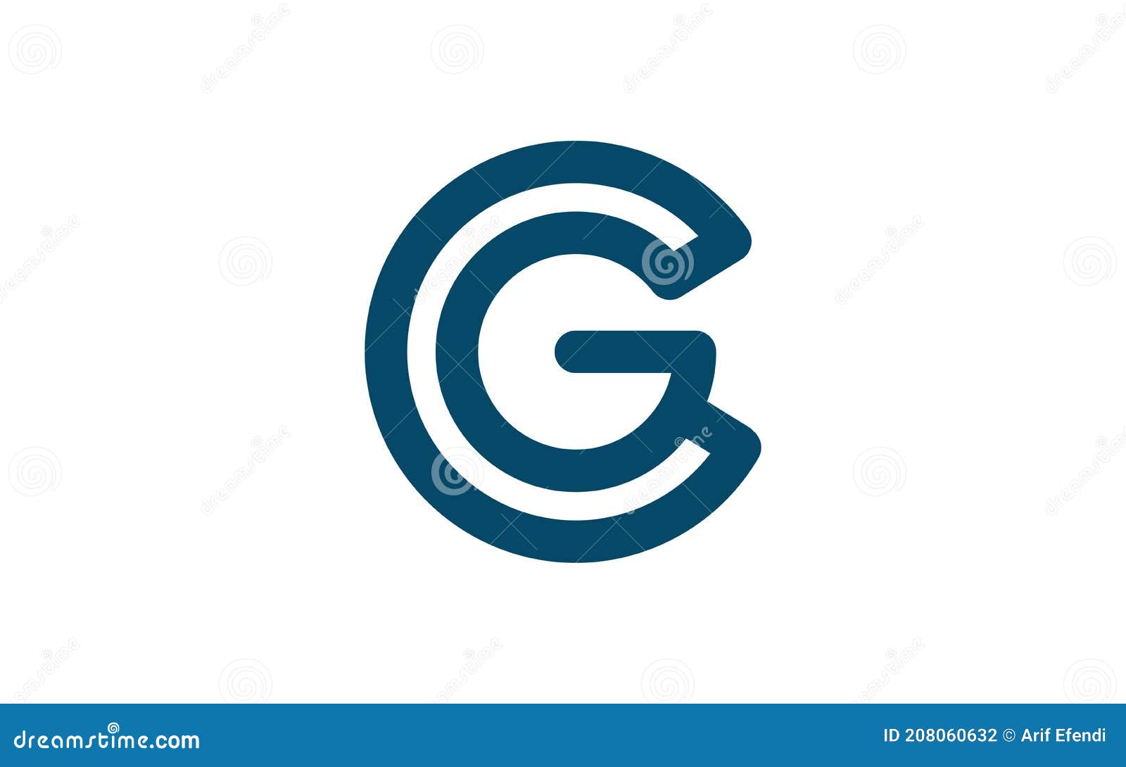Illustration Vector Graphic of Letter CG Icon Logo Template Design ...