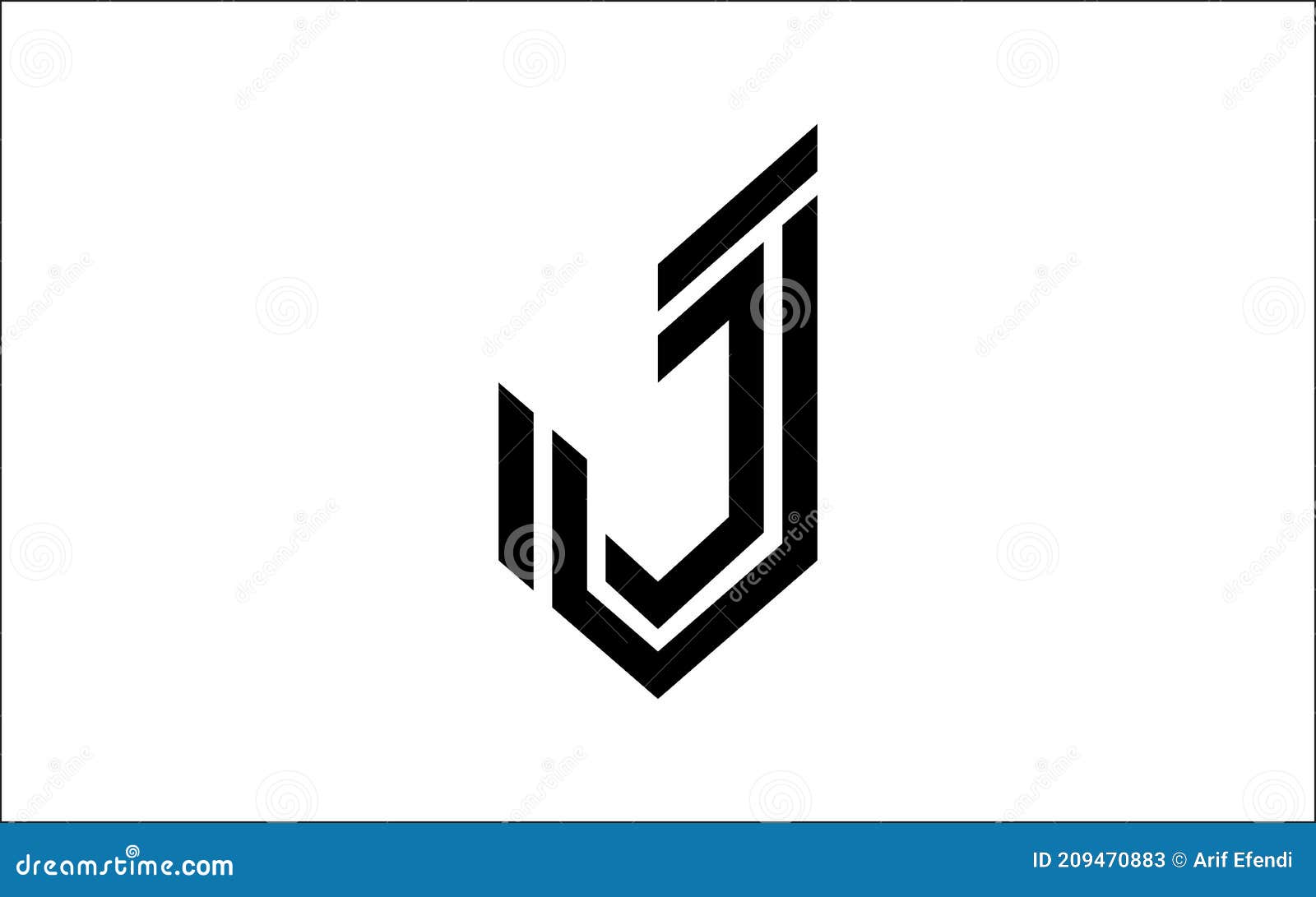 Illustration Vector Graphic of Letter JJ Icon Logo Template Design ...