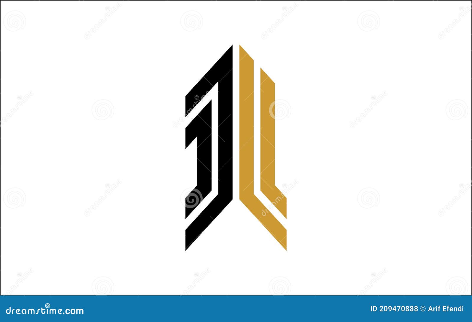 Illustration Vector Graphic of Letter JL Icon Logo Template Design ...