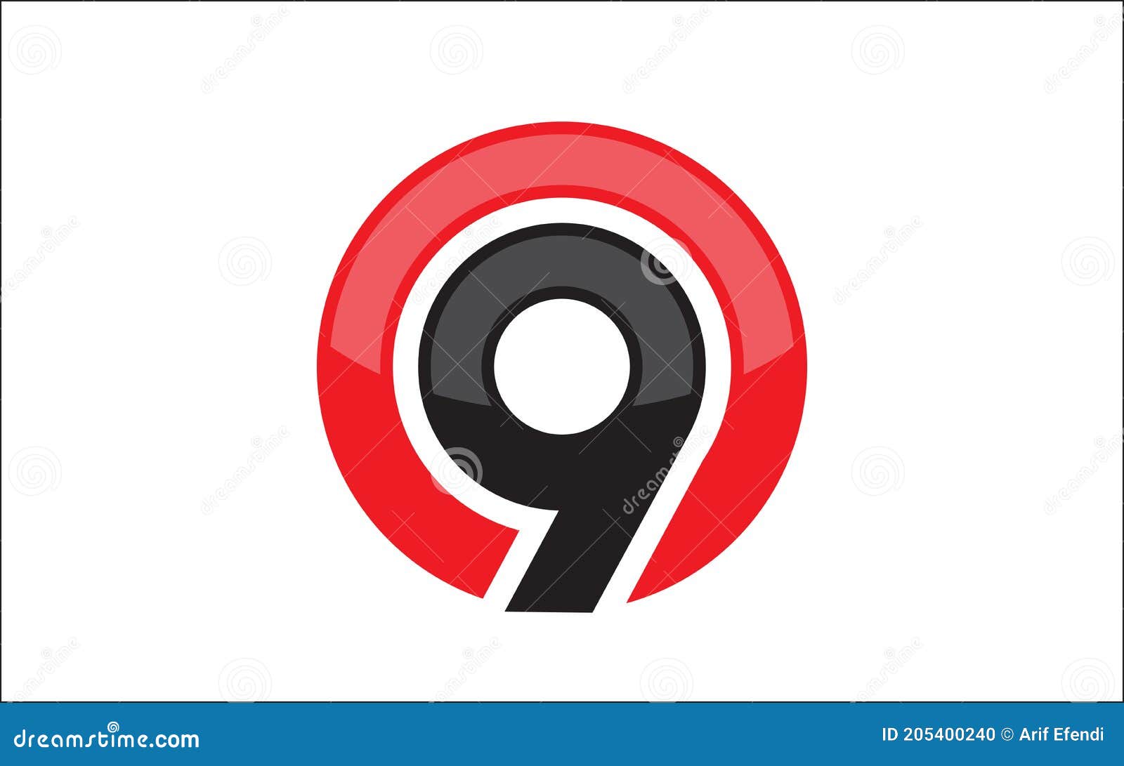 Illustration Vector Graphic of Letter O9 Icon Logo Template Design ...