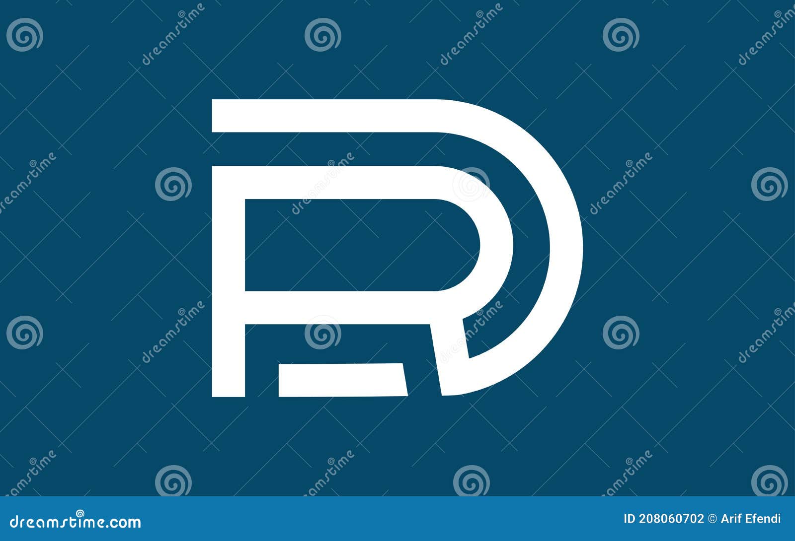 Illustration Vector Graphic of Letter RD Icon Logo Template Design ...