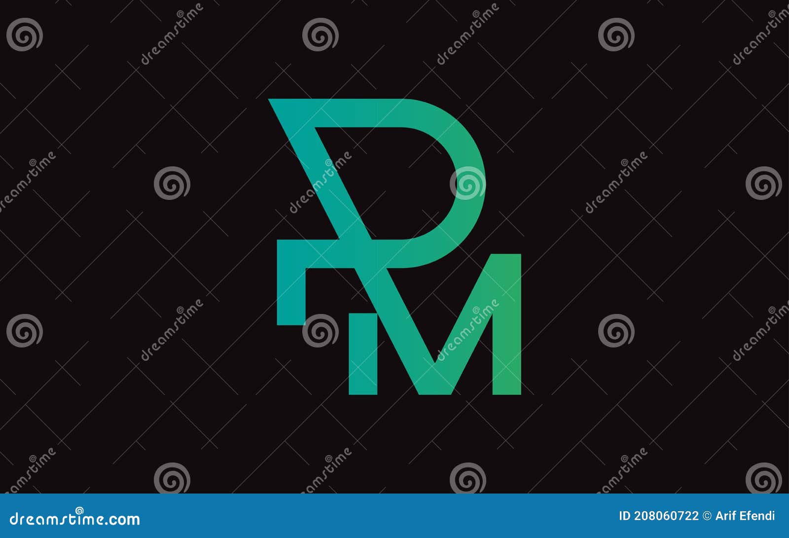Illustration Vector Graphic of Letter RM Icon Logo Template Design ...