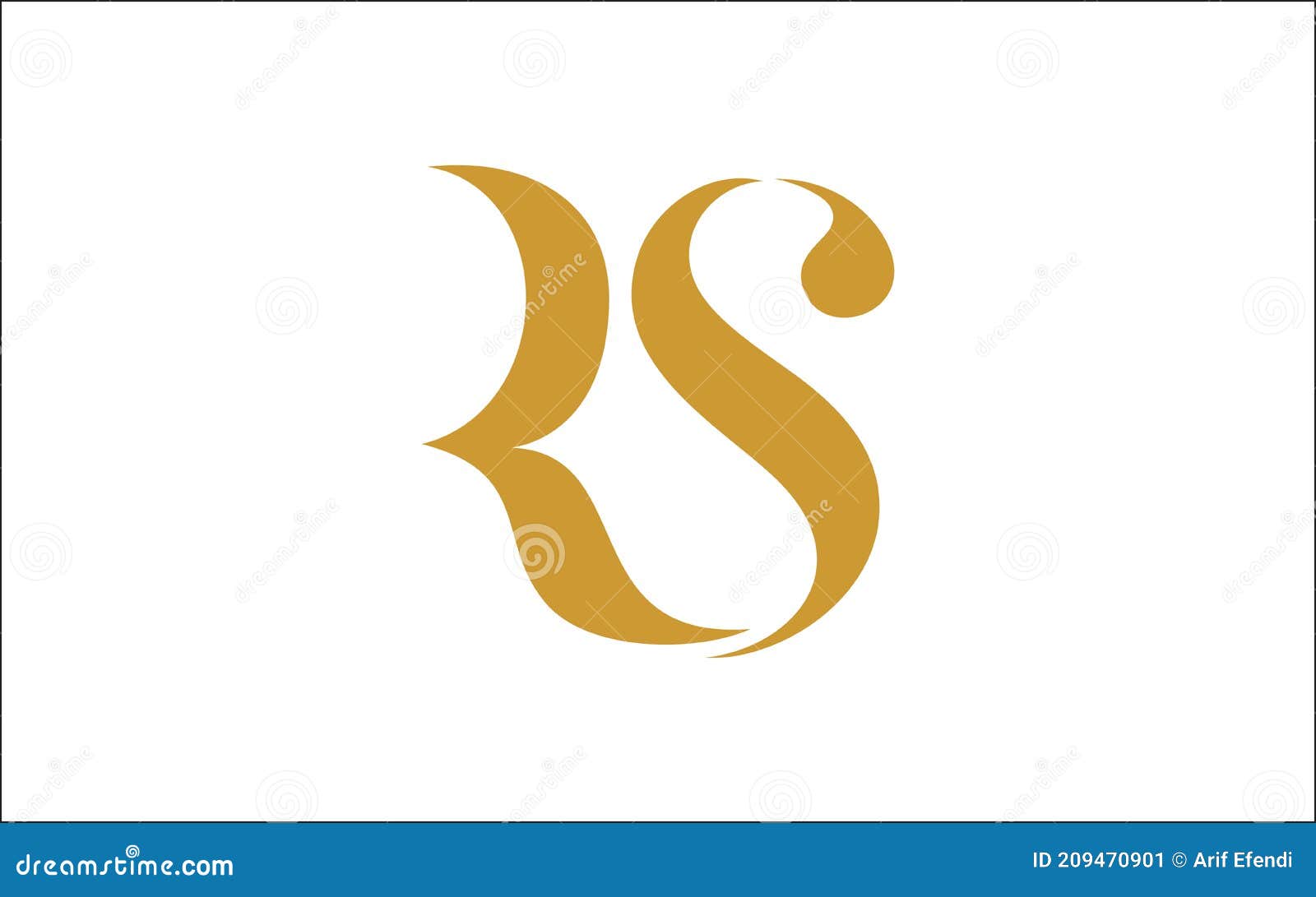 Illustration Vector Graphic of Letter RS Icon Logo Template Design ...