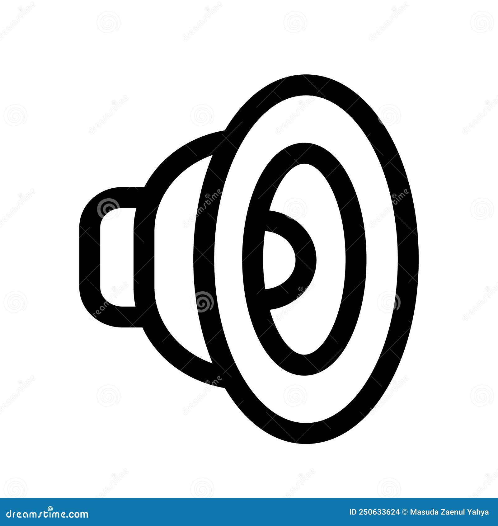 Illustration Vector Graphic of Loudspeaker Icon Design Stock Vector ...