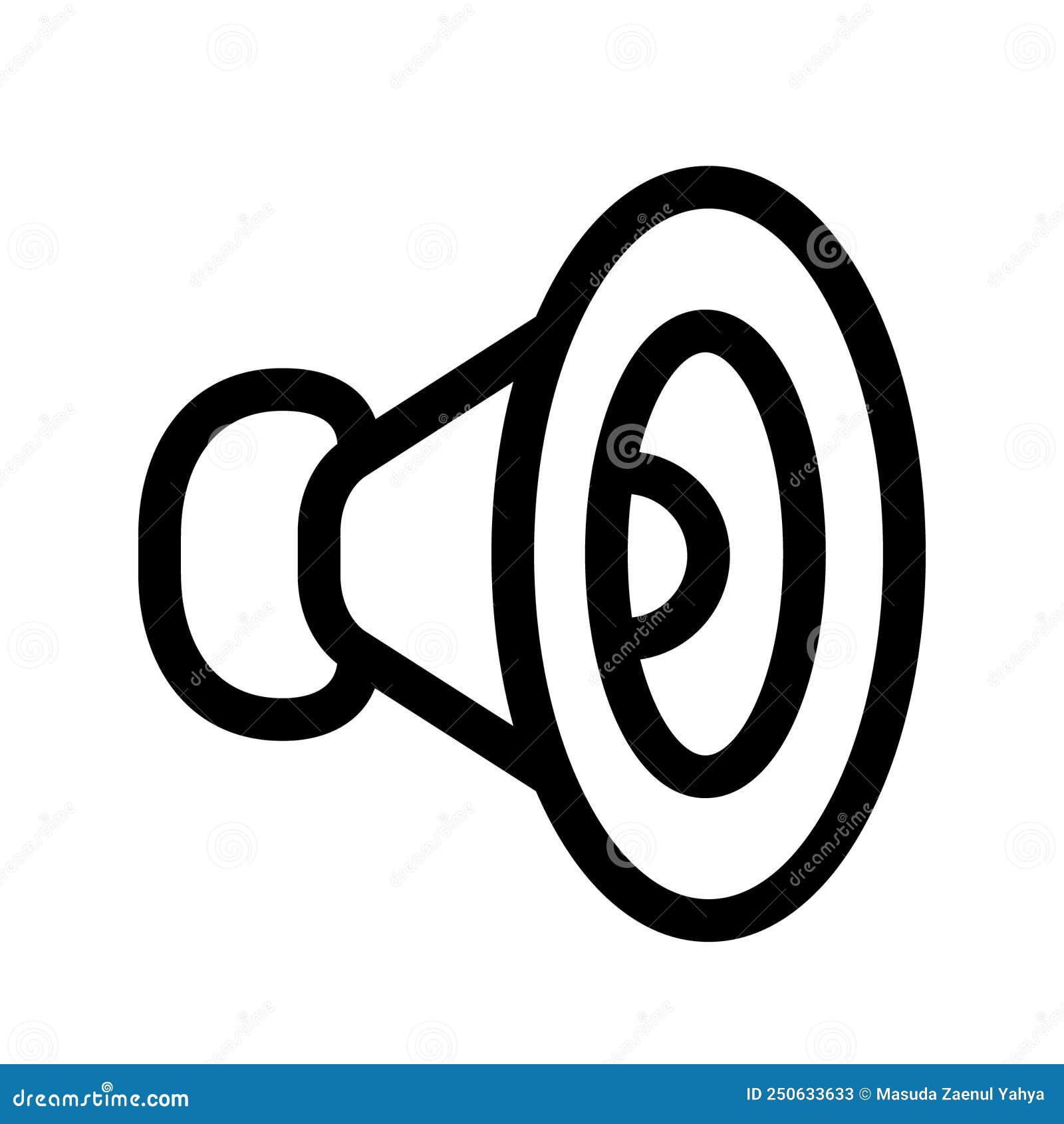 Illustration Vector Graphic of Loudspeaker Icon Design Stock Vector ...