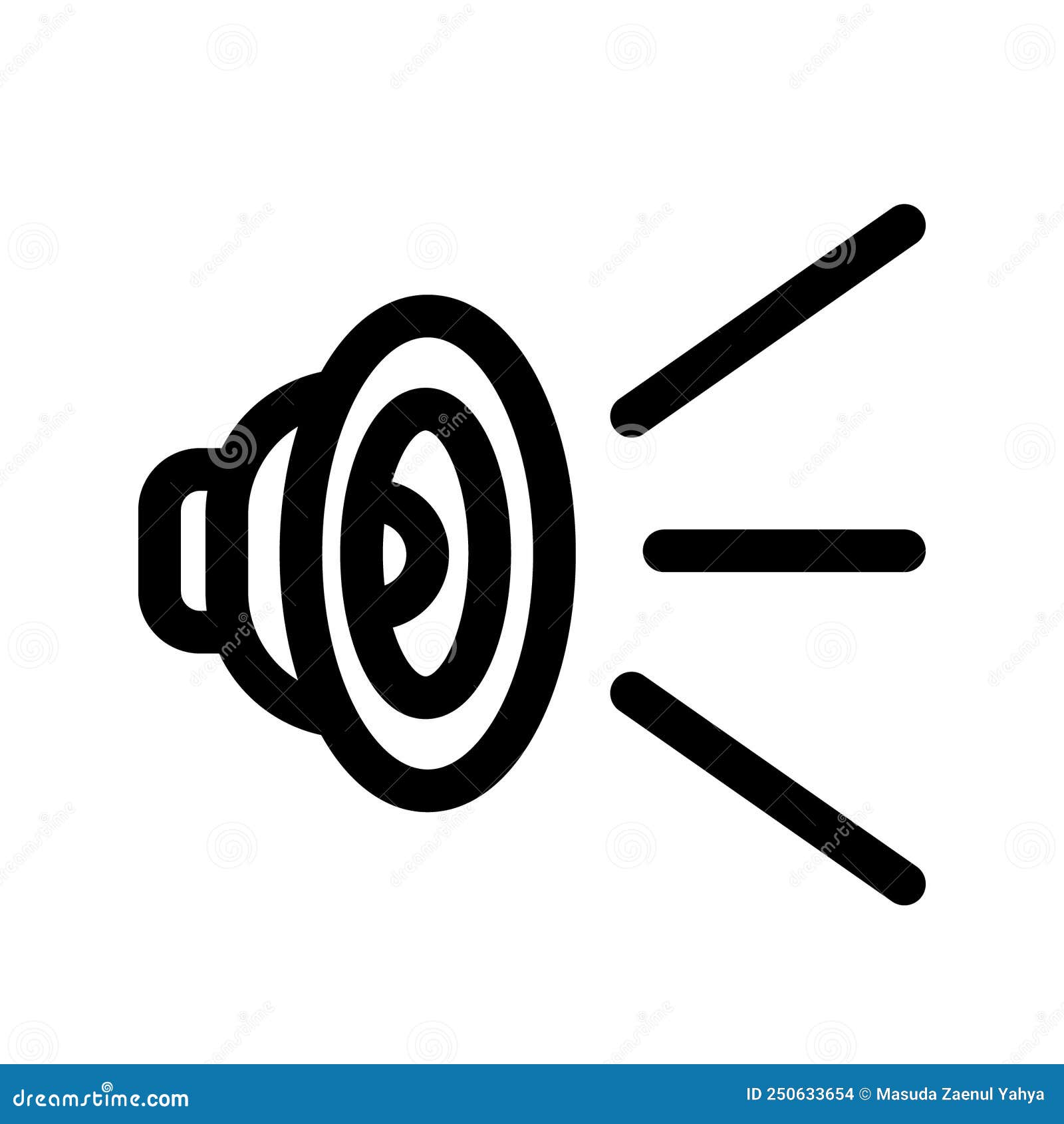 Illustration Vector Graphic of Loudspeaker Icon Design Stock Vector ...