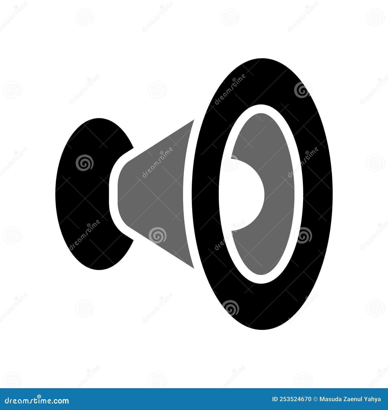 Illustration Vector Graphic of Loudspeaker Icon Design Stock Vector ...