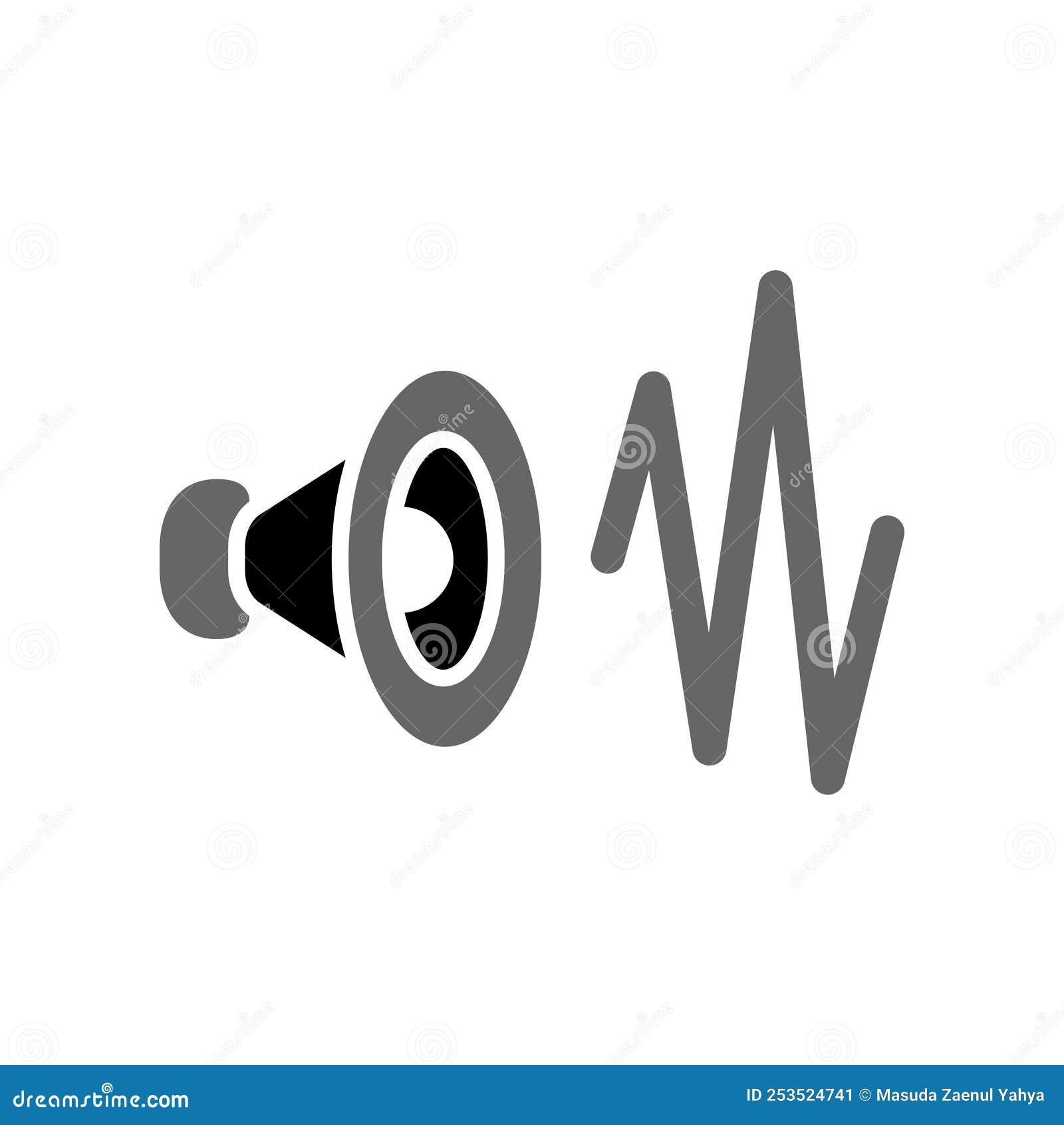 Illustration Vector Graphic of Loudspeaker Icon Design Stock Vector ...