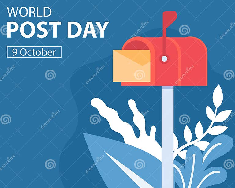 Illustration Vector Graphic of Mailing Envelope in a Mailbox Case ...