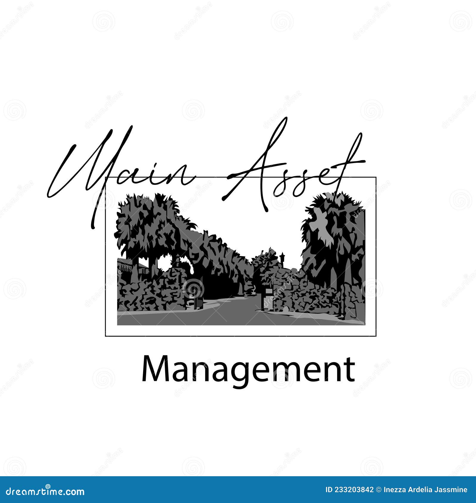 Illustration Vector Graphic of Main Gate Stock Vector - Illustration of ...