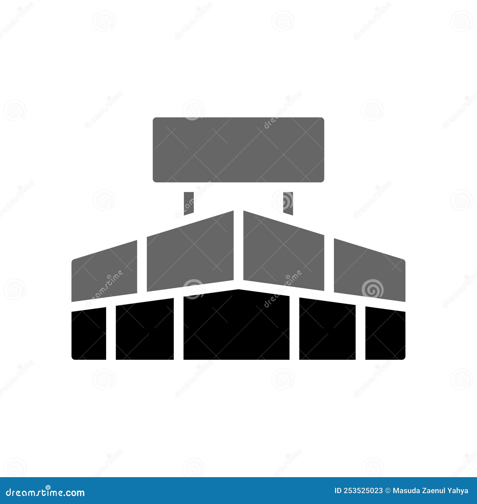 Illustration Vector Graphic of Mall Building Icon Design Stock Vector ...