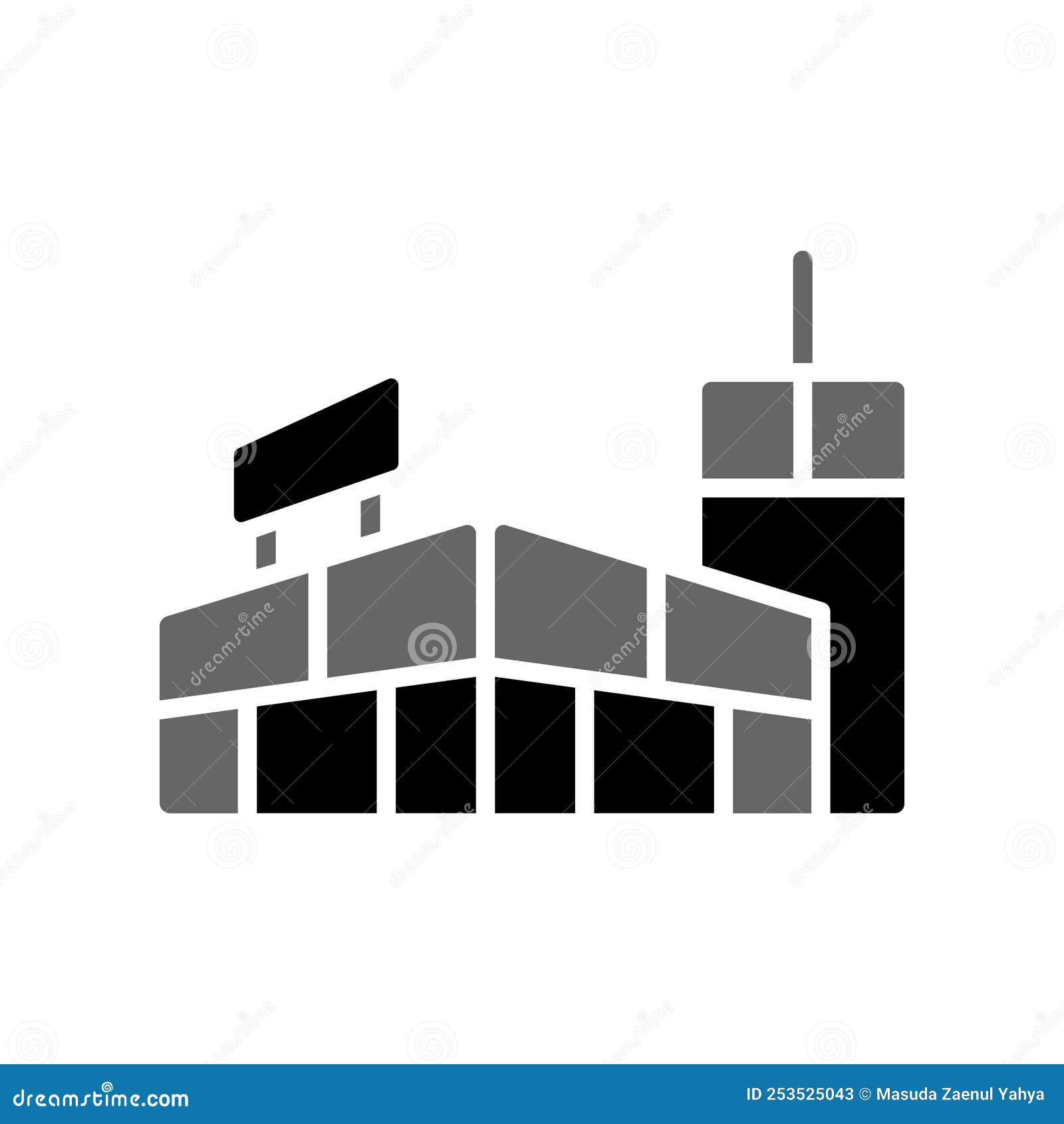 Illustration Vector Graphic of Mall Building Icon Design Stock Vector ...