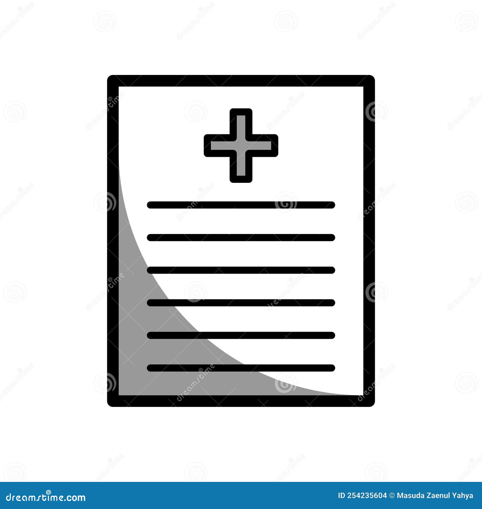 Illustration Vector Graphic of Medical Report Icon Stock Vector ...