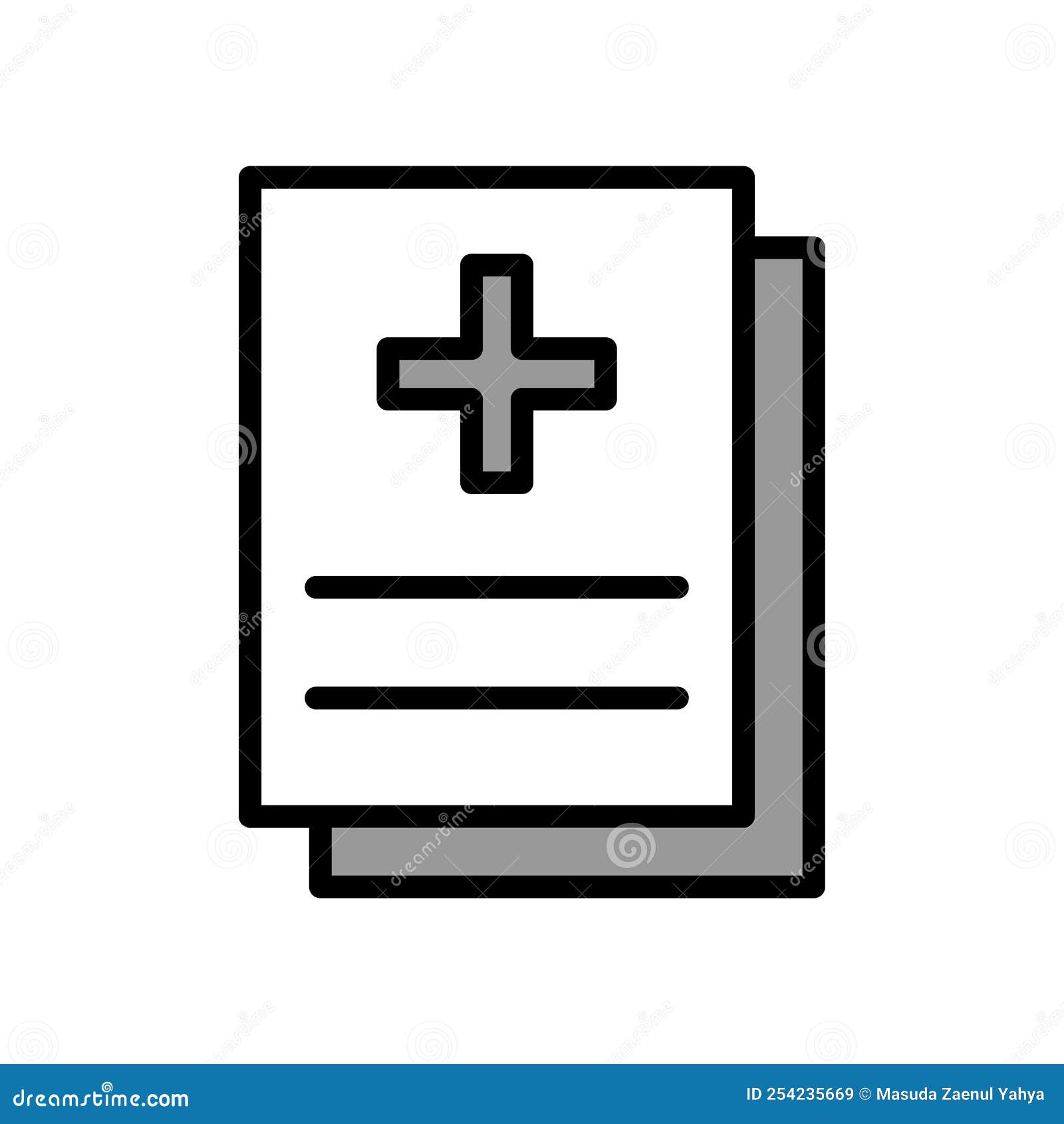 Illustration Vector Graphic of Medical Report Icon Stock Vector ...