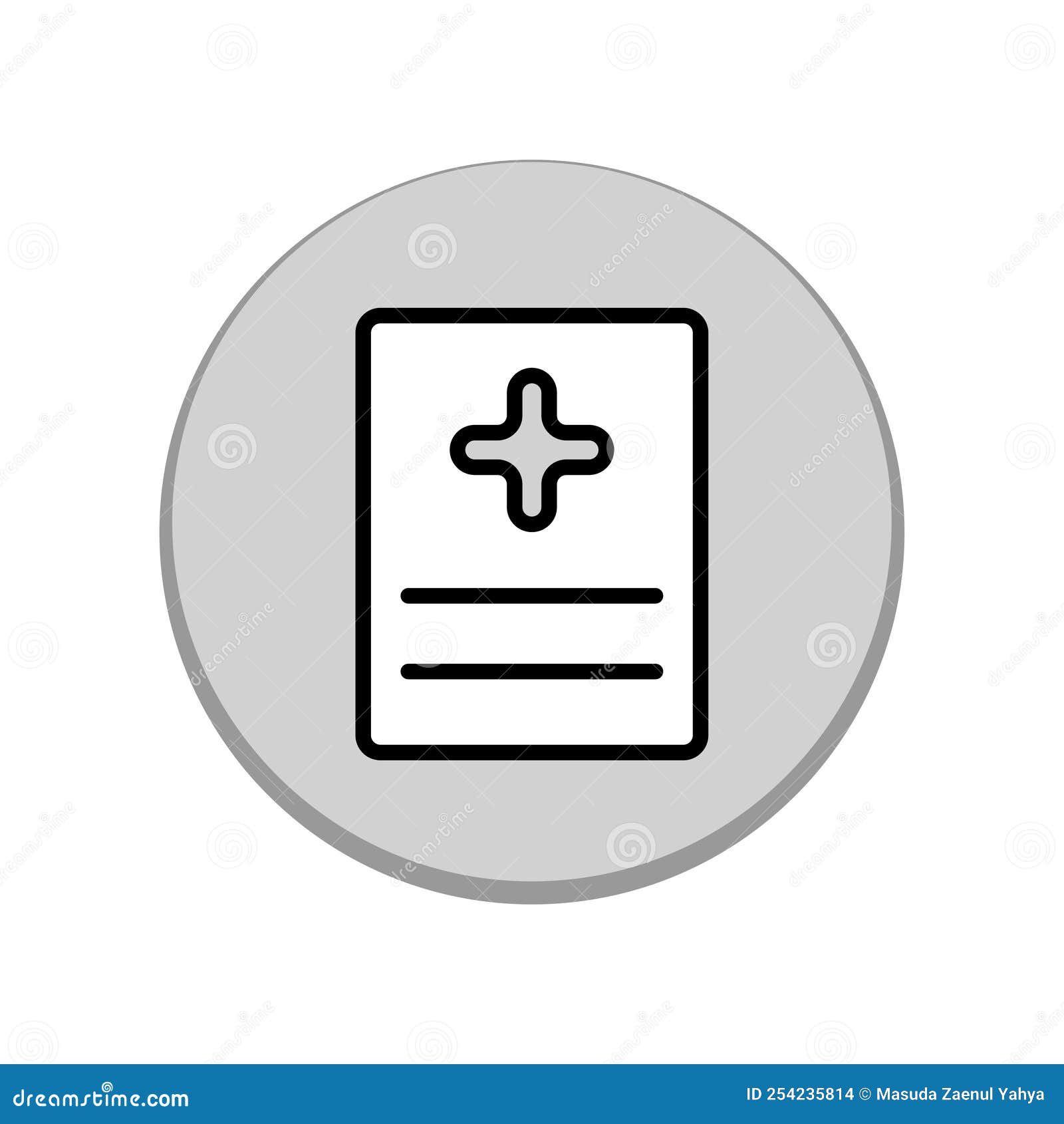 Illustration Vector Graphic of Medical Report Icon Stock Vector ...