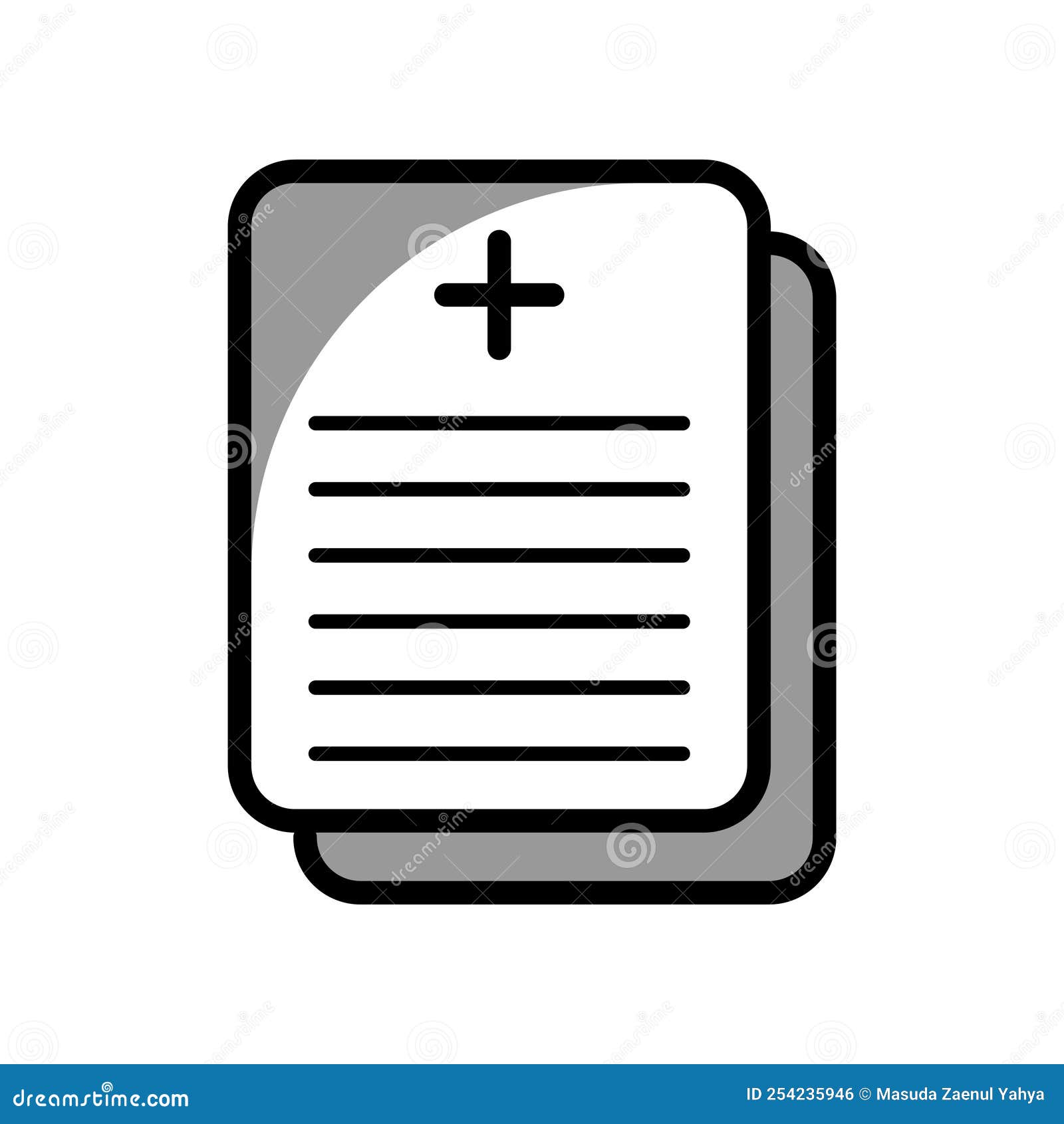 Illustration Vector Graphic of Medical Report Icon Stock Vector ...