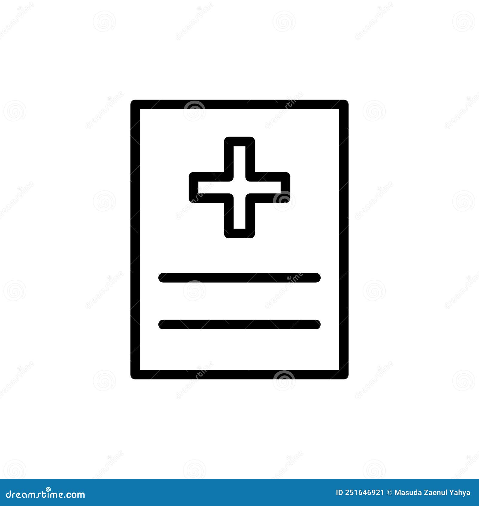 Illustration Vector Graphic of Medical Report Icon Stock Vector ...