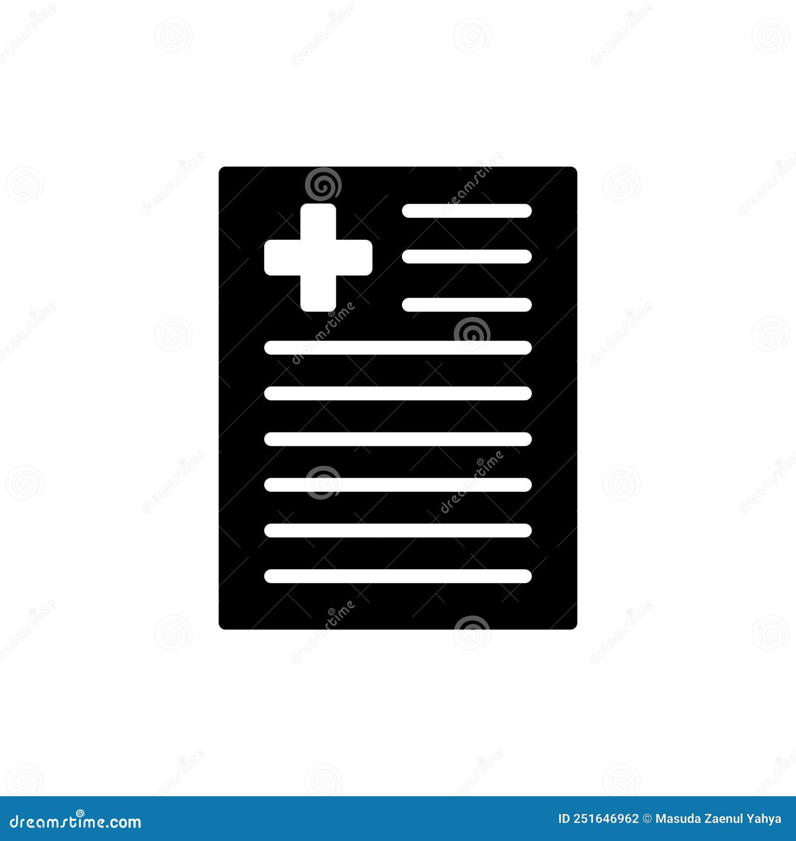 Illustration Vector Graphic of Medical Report Icon Stock Vector ...