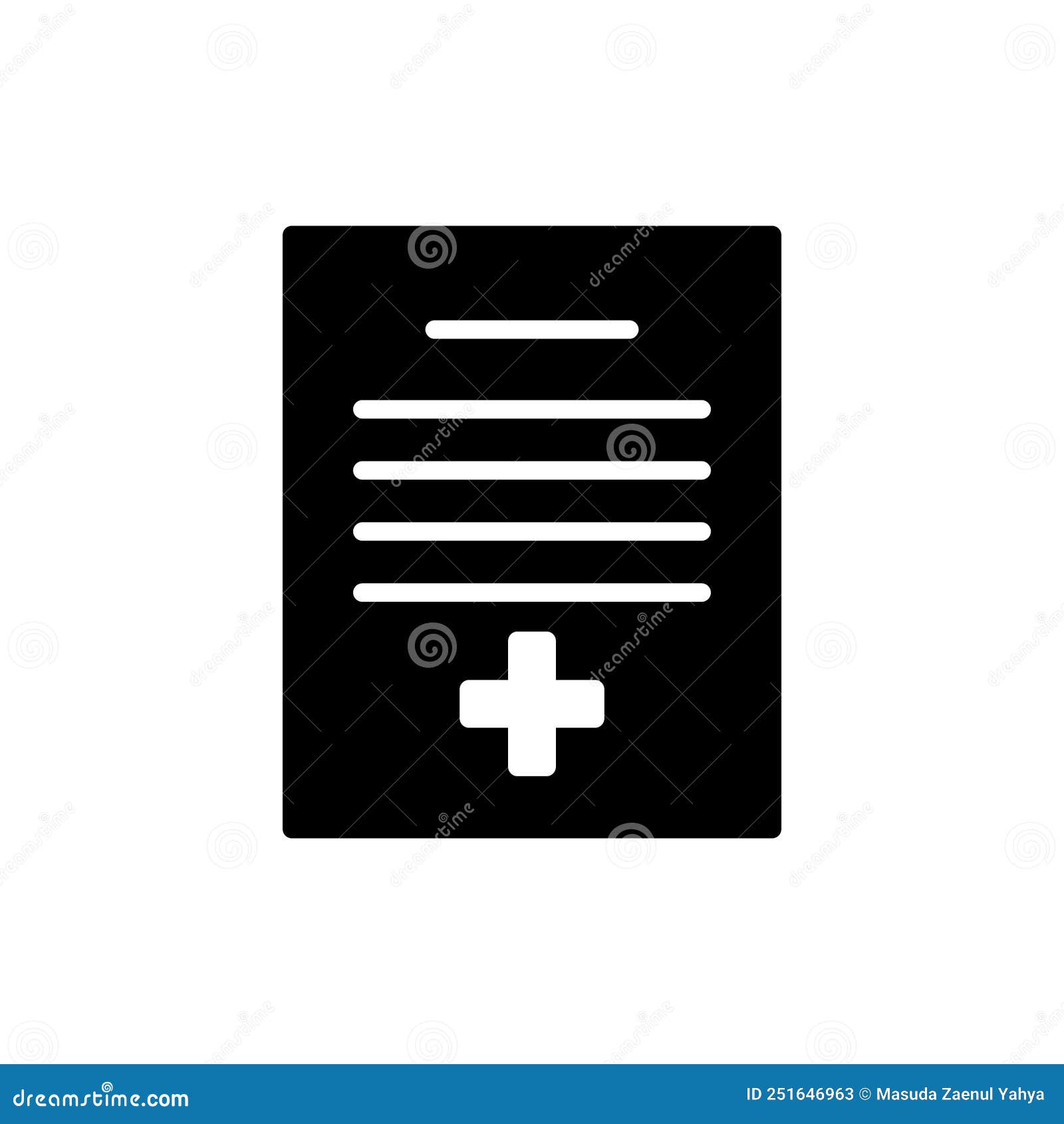 Illustration Vector Graphic of Medical Report Icon Stock Vector ...