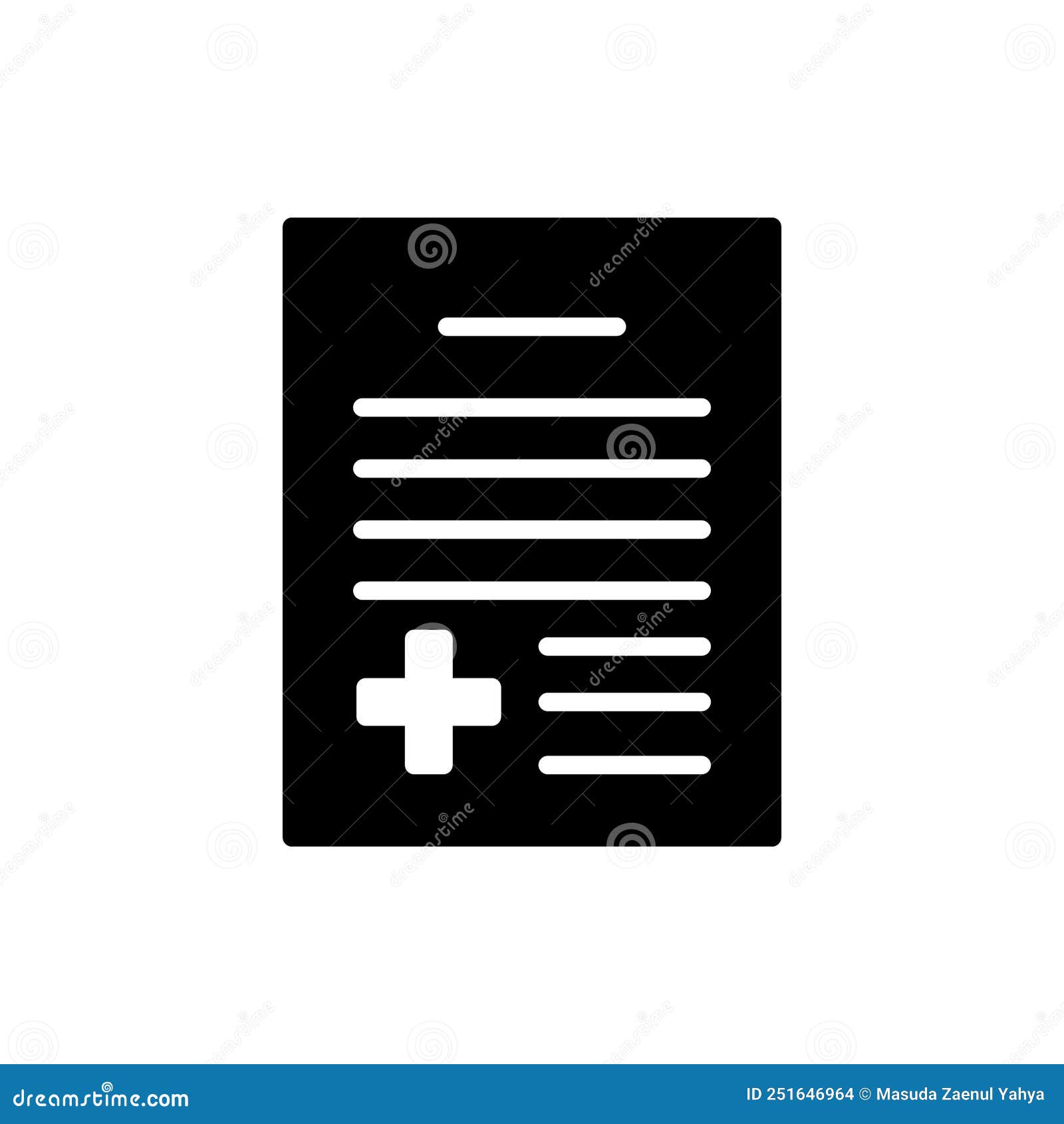 Illustration Vector Graphic of Medical Report Icon Stock Vector ...