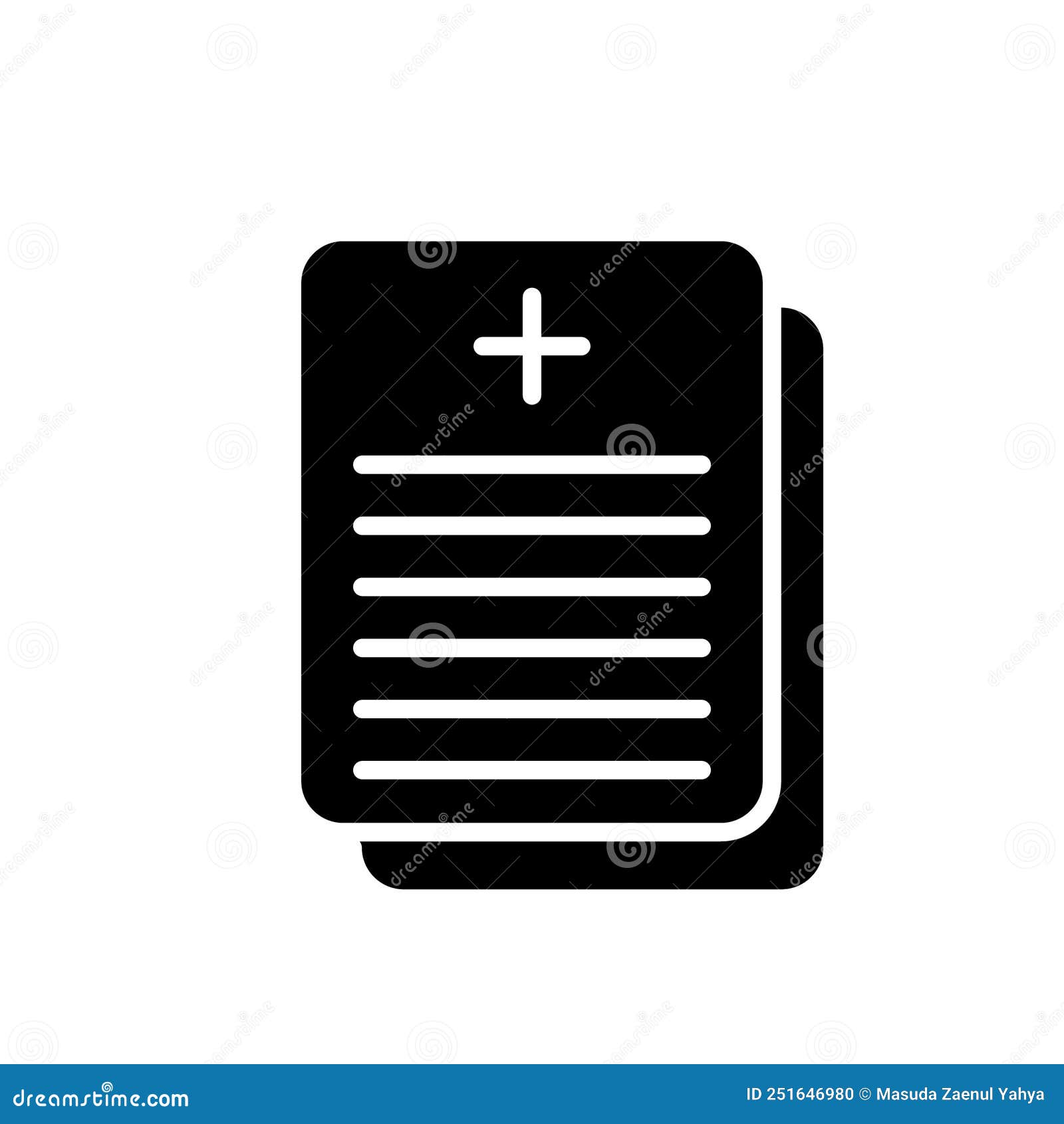 Illustration Vector Graphic of Medical Report Icon Stock Vector ...