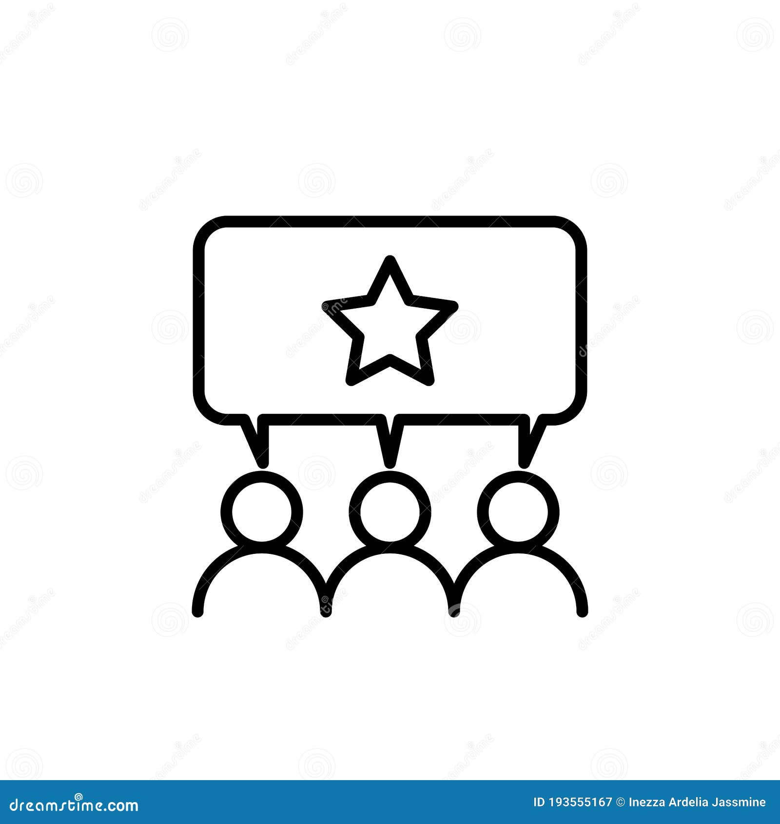 Meeting, Presentation Icon Design Template Stock Vector - Illustration of isolated, group: 193555167