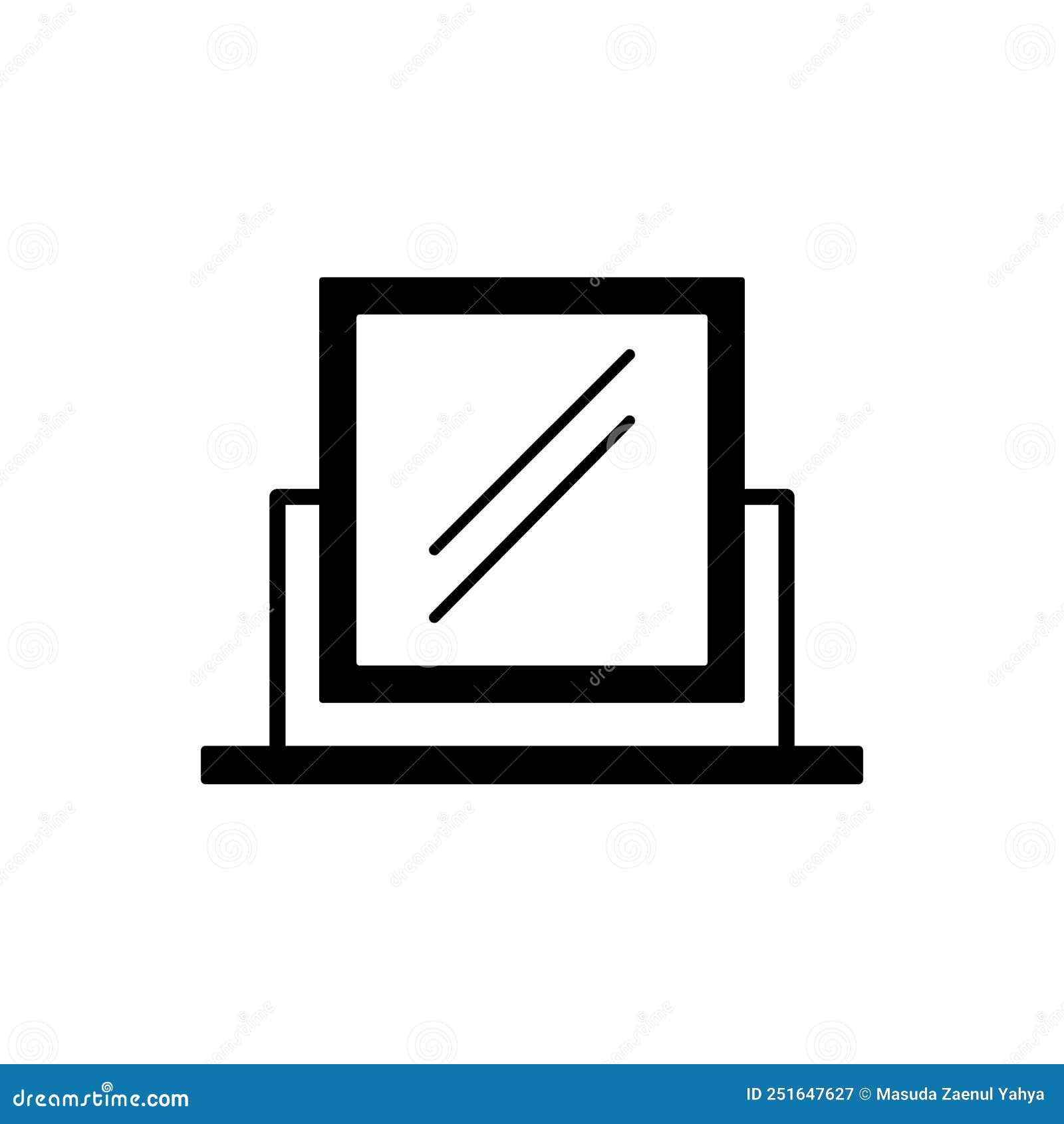 Illustration Vector Graphic of Mirror Stock Vector - Illustration of ...