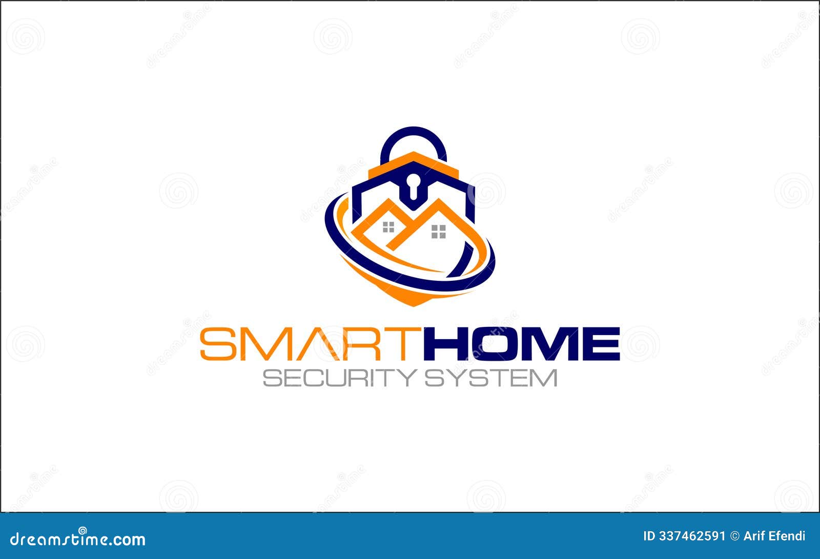 Illustration Vector Graphic of Modern Smart Home Technology Logo Design ...