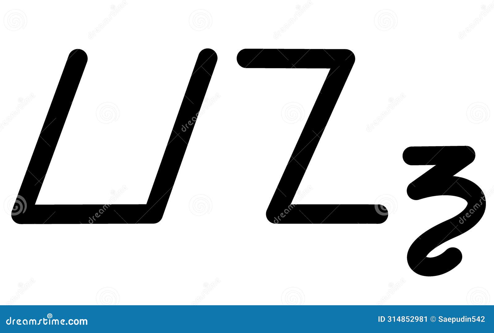 Illustration Vector Graphic of the Name Van Stock Vector - Illustration ...