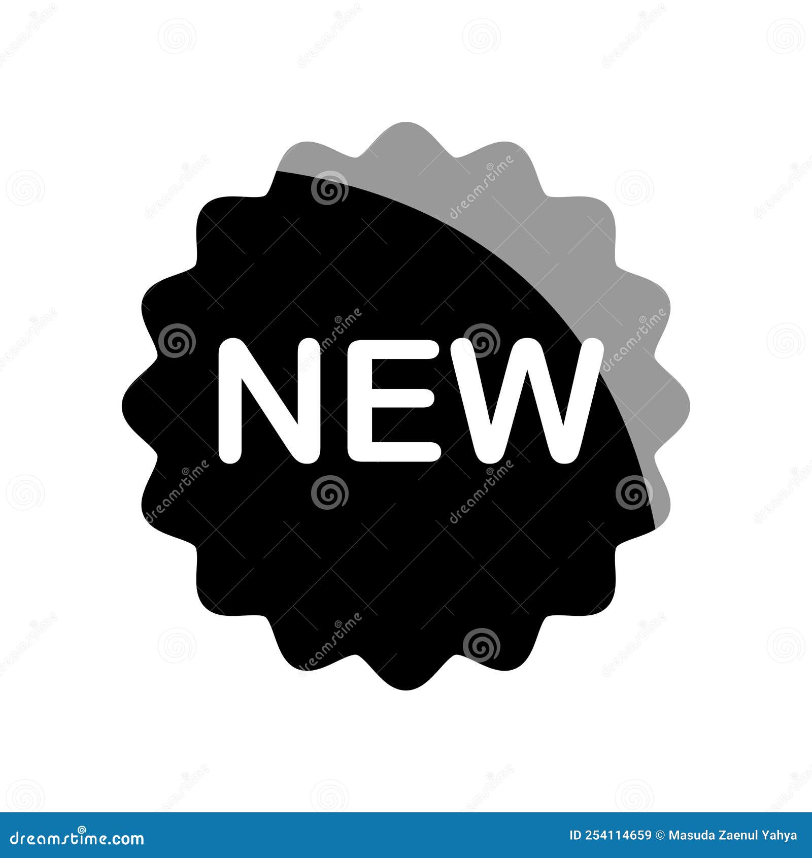 Illustration Vector Graphic of New Label Icon Stock Vector ...