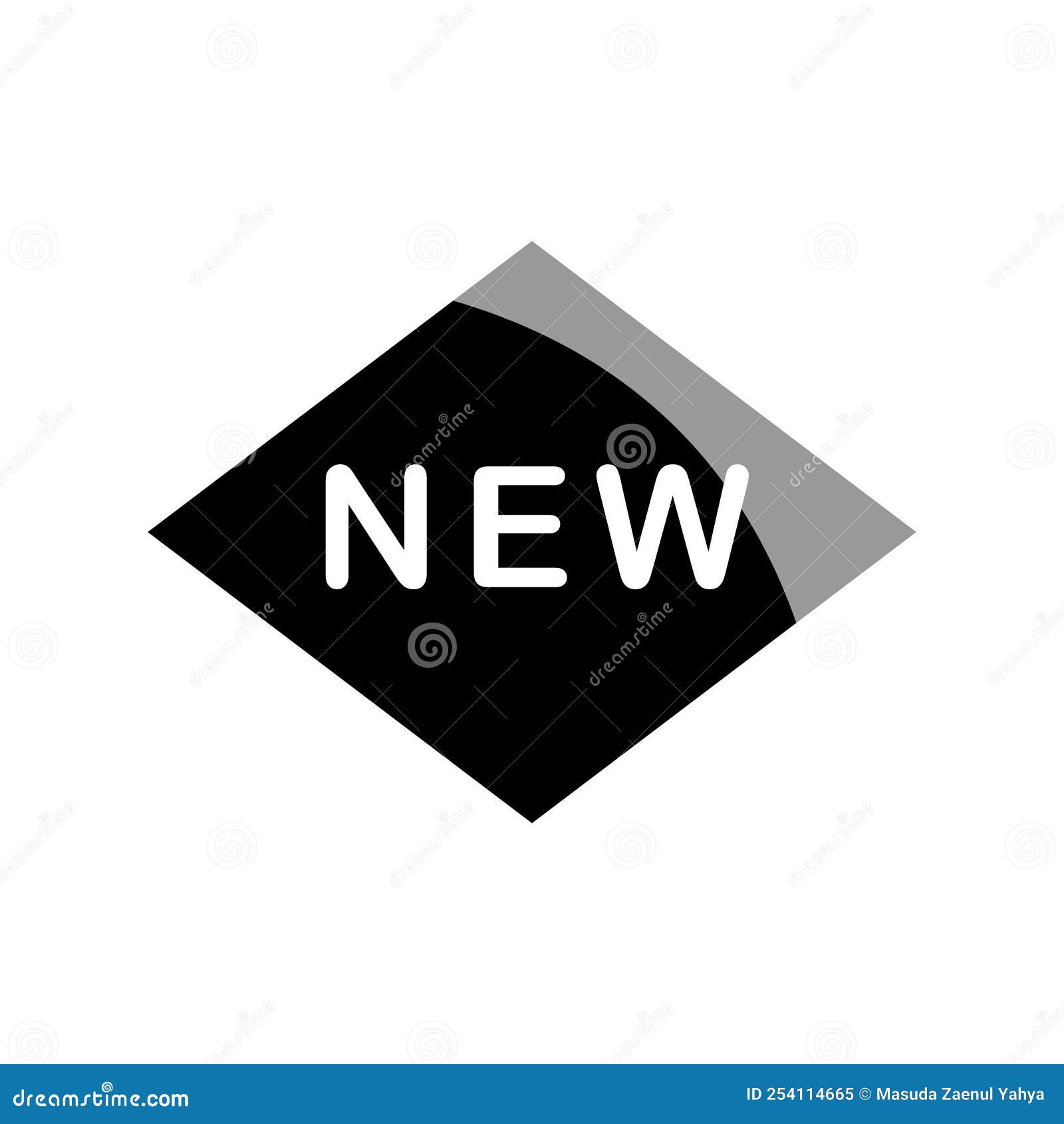 Illustration Vector Graphic of New Label Icon Stock Vector ...