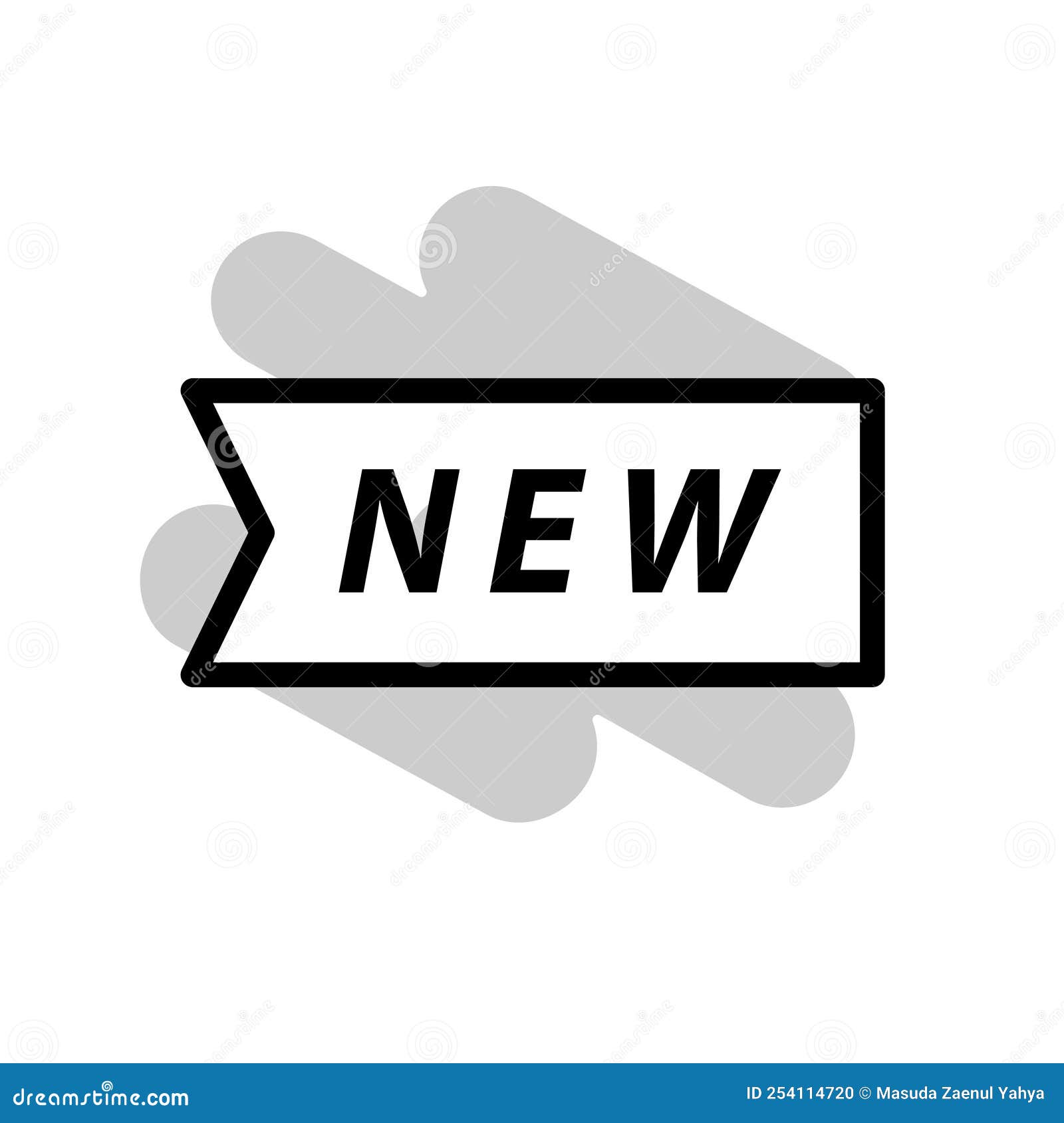 Illustration Vector Graphic of New Label Icon Stock Vector ...